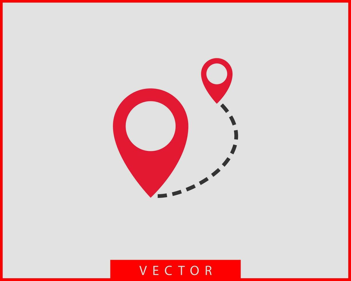 Map icons. Marker pointer. Pin location vector icon. GPS navigation symbol. 23744015 Vector Art ...