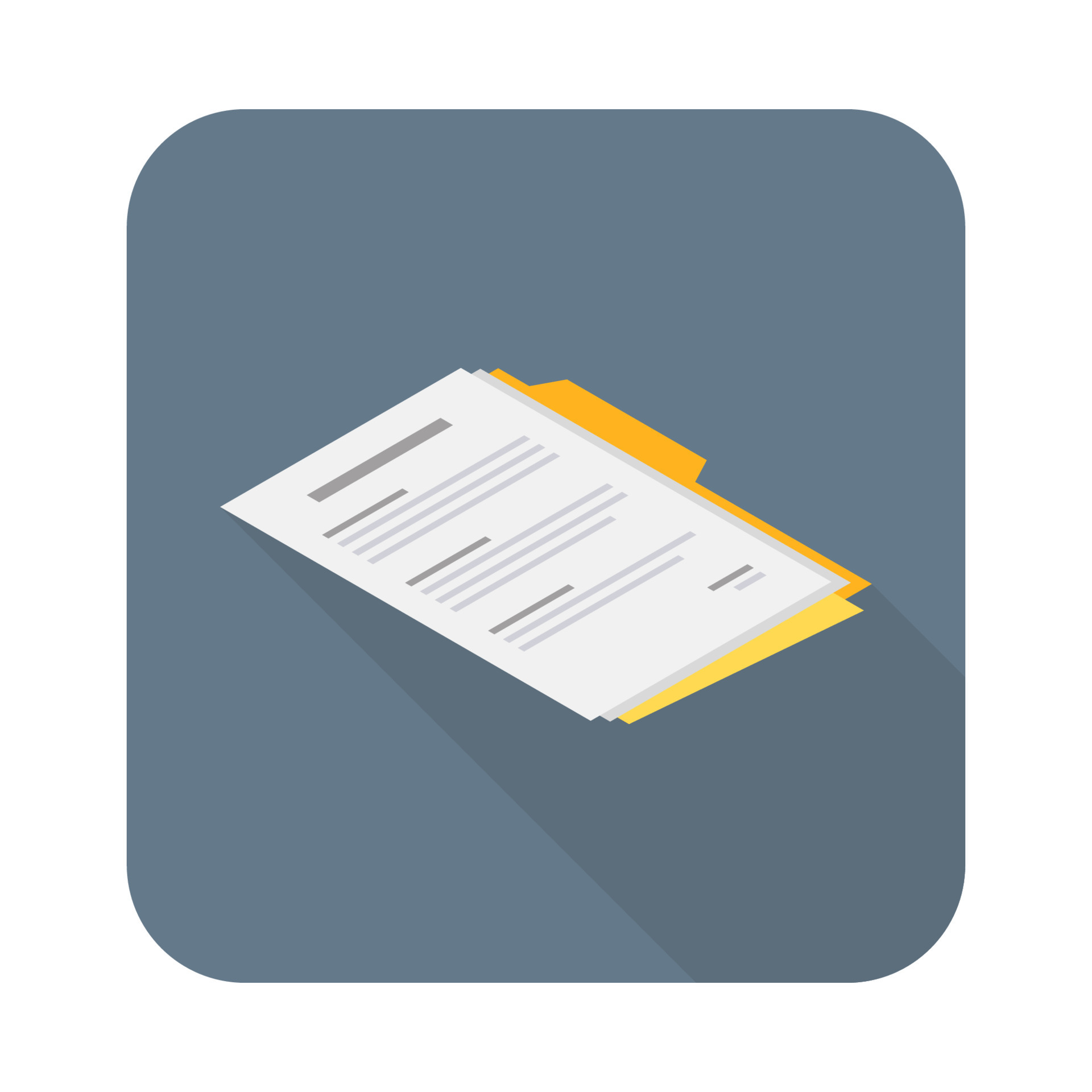 Document Isometric right view icon vector isometric. Flat style vector ...