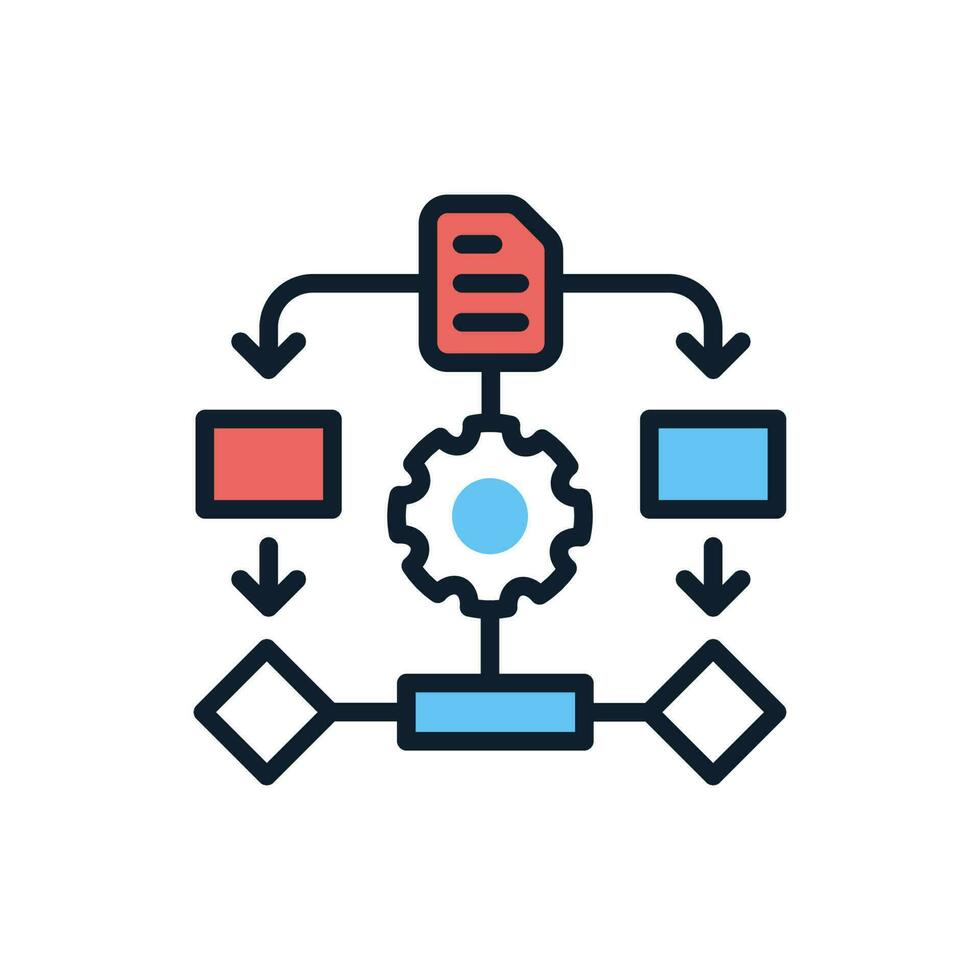 Algorithm icon in vector. Illustration 23752813 Vector Art at Vecteezy