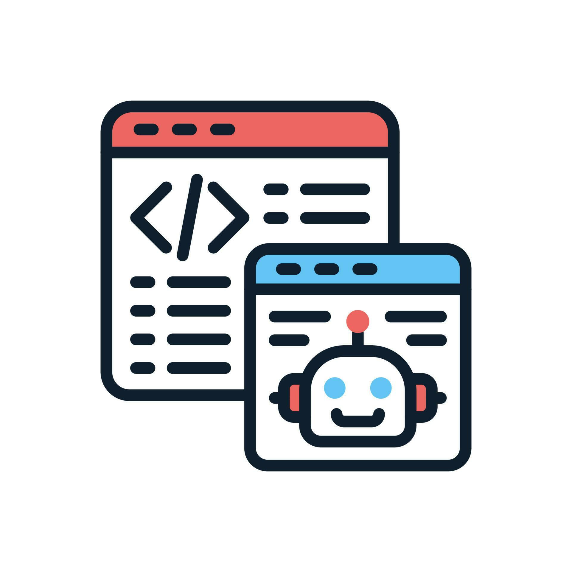 AI Coding icon in vector. Illustration 23752923 Vector Art at Vecteezy