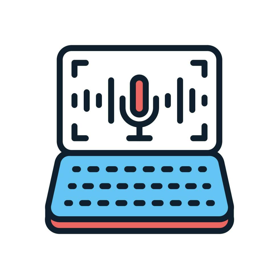 Voice Recognition icon in vector. Illustration 23752943 Vector Art at ...