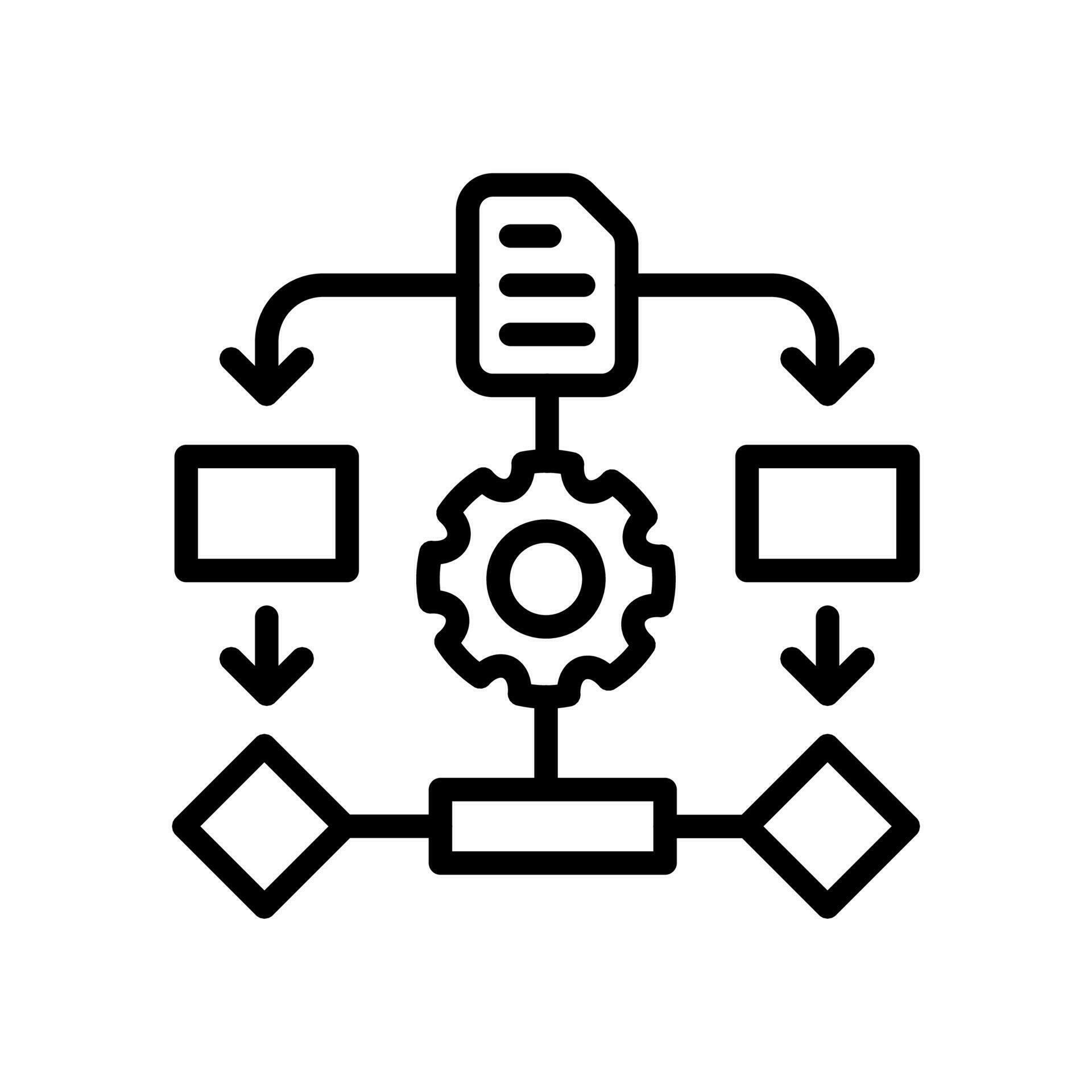 Algorithm icon in vector. Illustration 23752967 Vector Art at Vecteezy
