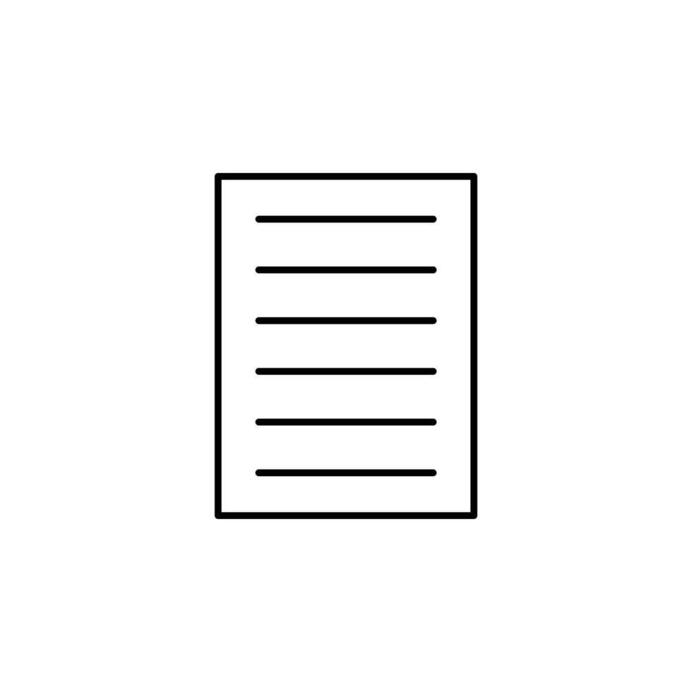 paper vector icon illustration 23754110 Vector Art at Vecteezy