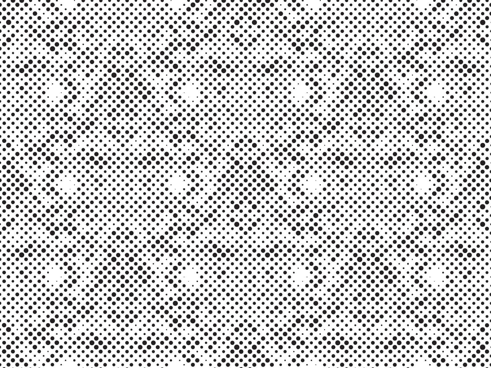 Black and White Halftone Grid. Modern Minimalist Geometric Pattern ...
