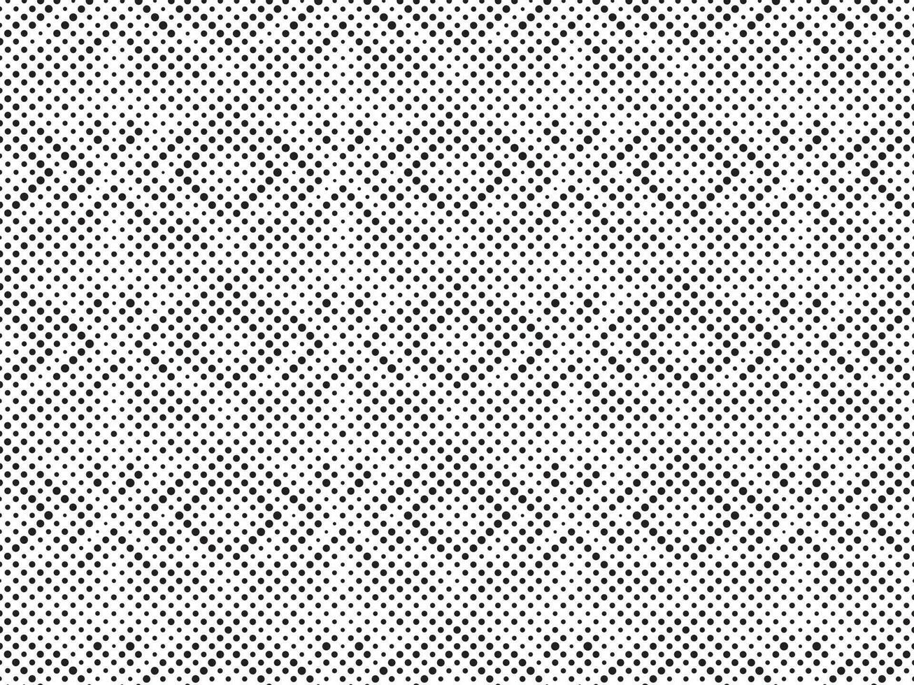 Black and White Halftone Grid. Modern Minimalist Geometric Pattern ...