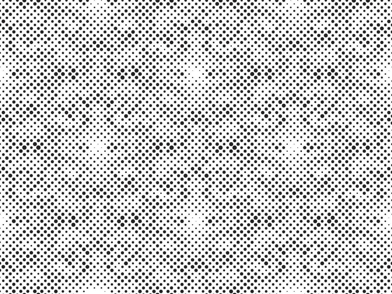 Black and White Halftone Grid. Modern Minimalist Geometric Pattern ...