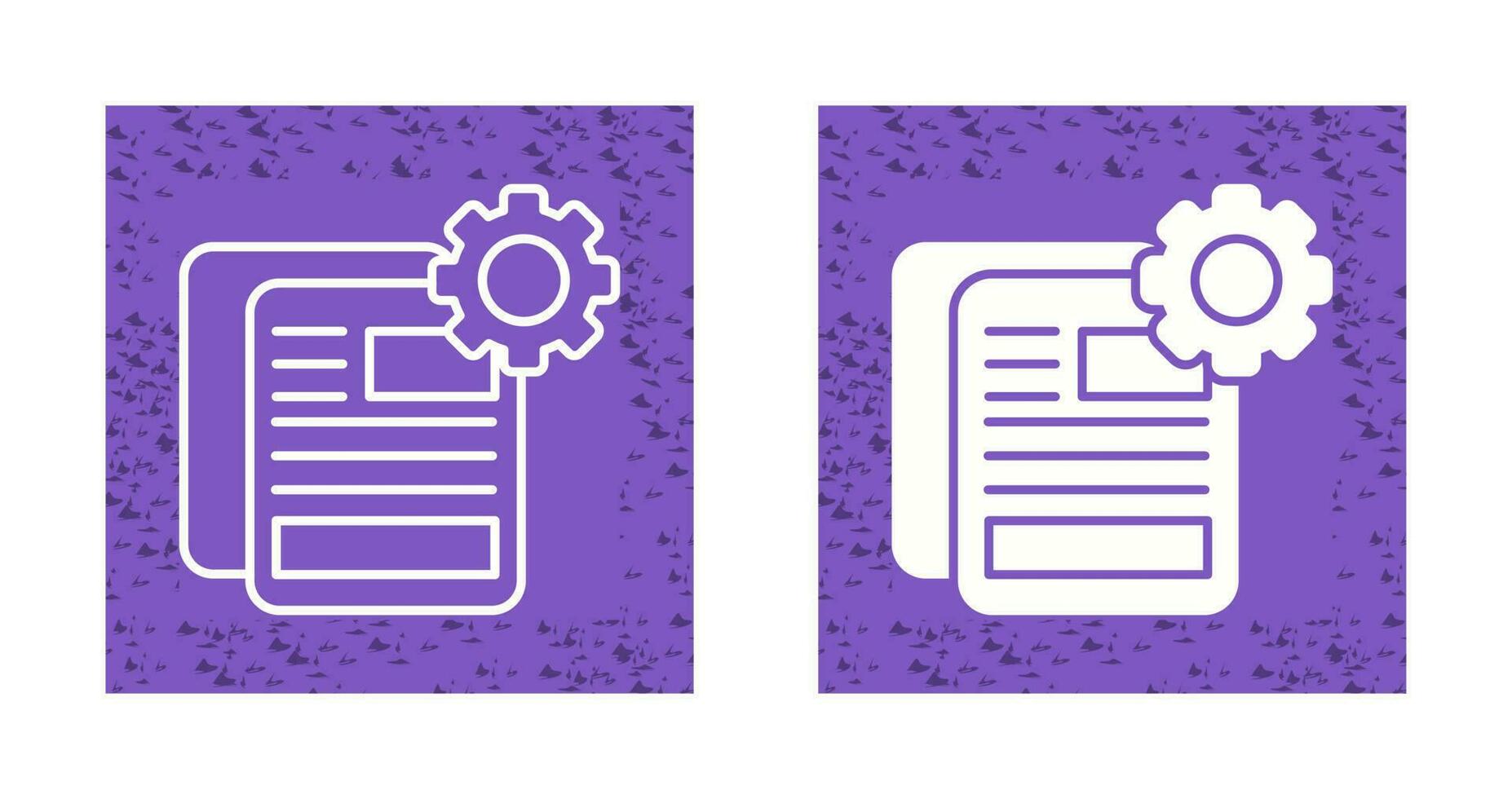 Document Setting Vector Icon 23764189 Vector Art at Vecteezy