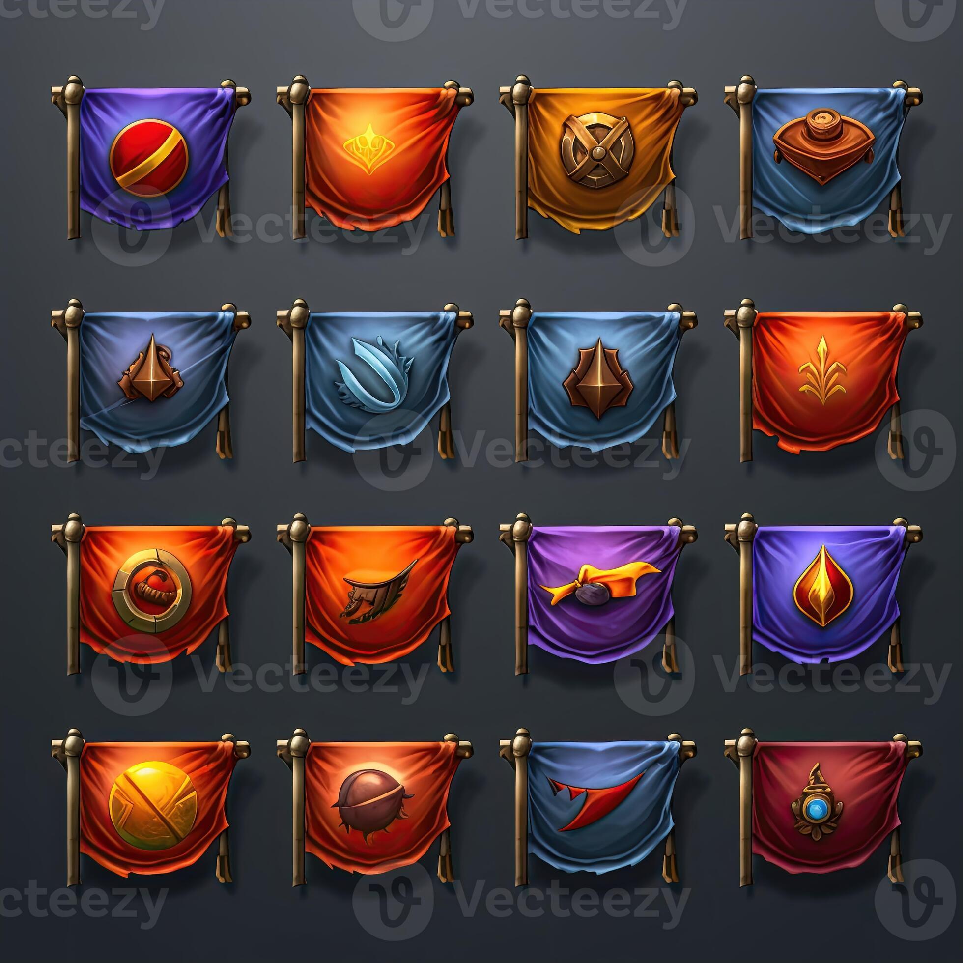 sign pennant flag game 23774054 Stock Photo at Vecteezy