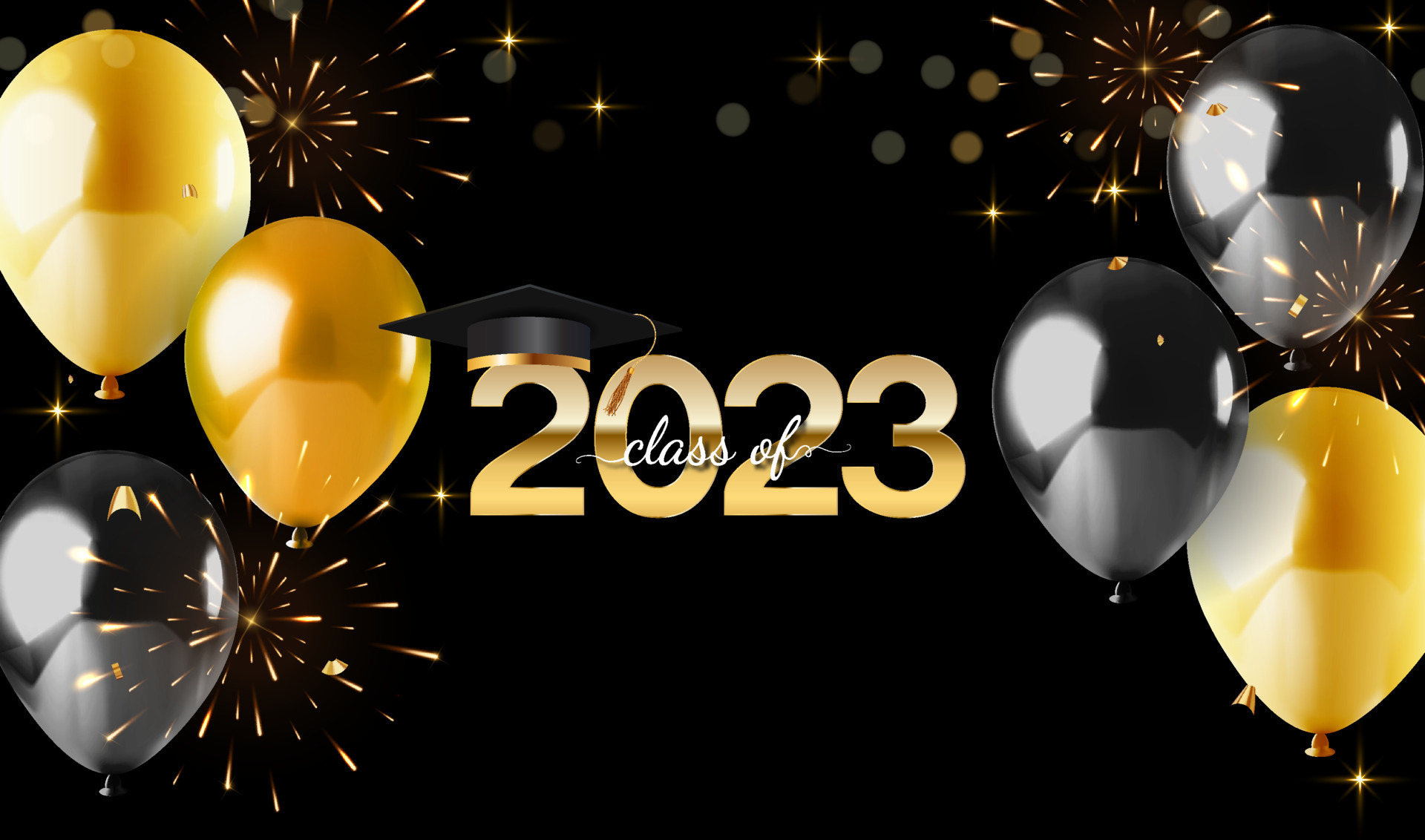 Happy Graduation Greeting Background Vector Illustration 23781159 ...