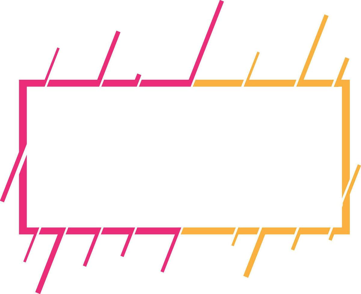 Colored border illustration design 23782186 Vector Art at Vecteezy