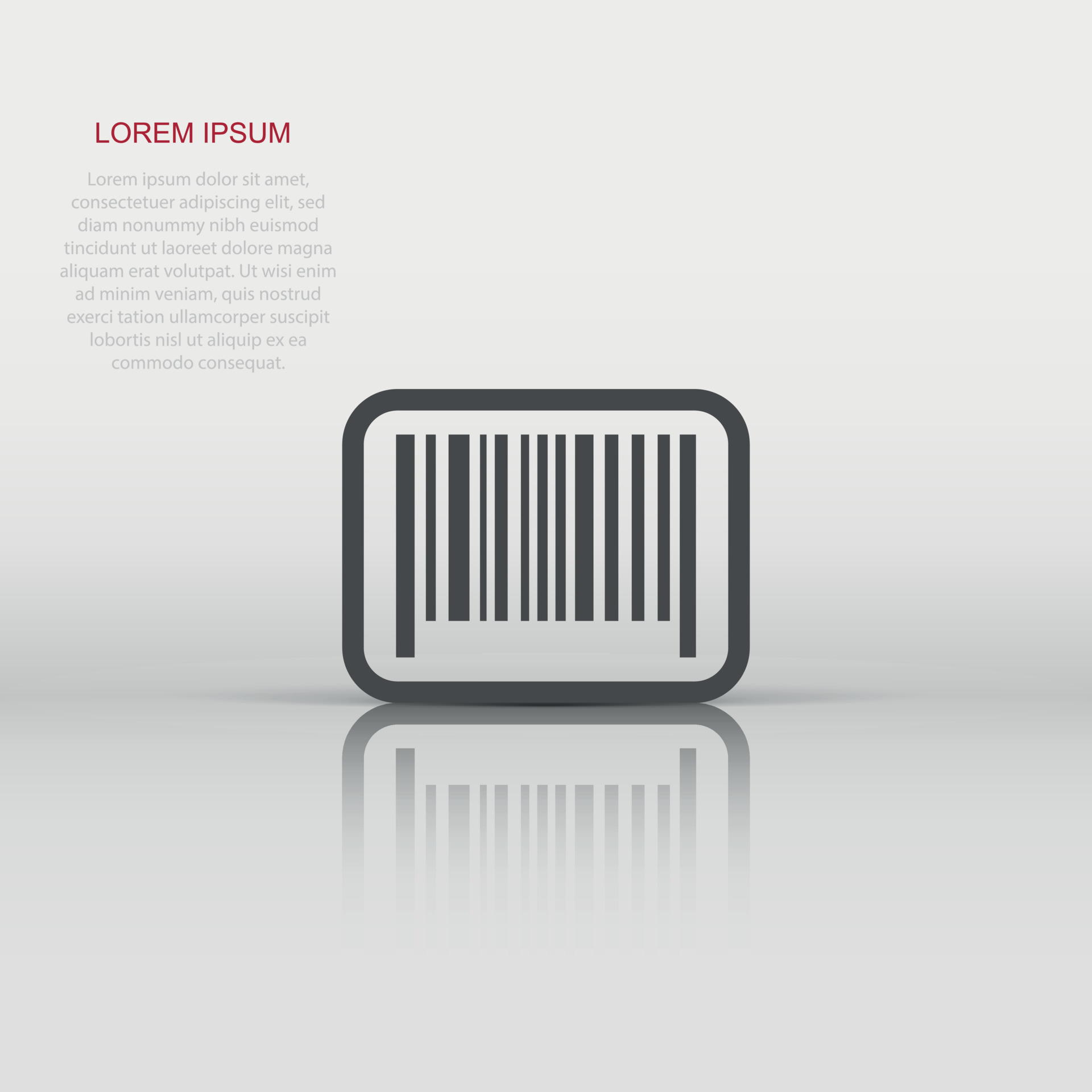 Barcode product distribution icon. Vector illustration. Business ... Barcode product distribution icon. Vector illustration. Business ...