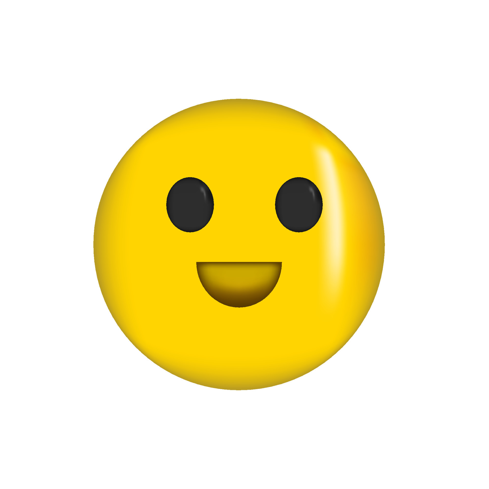 happy emoticon illustration design in 3d style. 23785185 Vector Art at ...