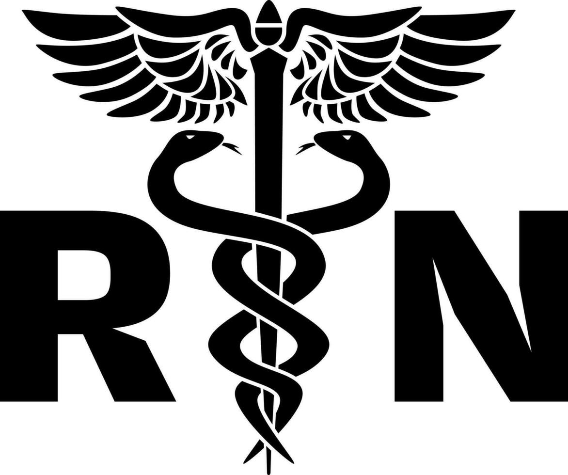 Registered Nurse, rn nurse, Nursing t-shirt design 23787072 Vector Art at Vecteezy