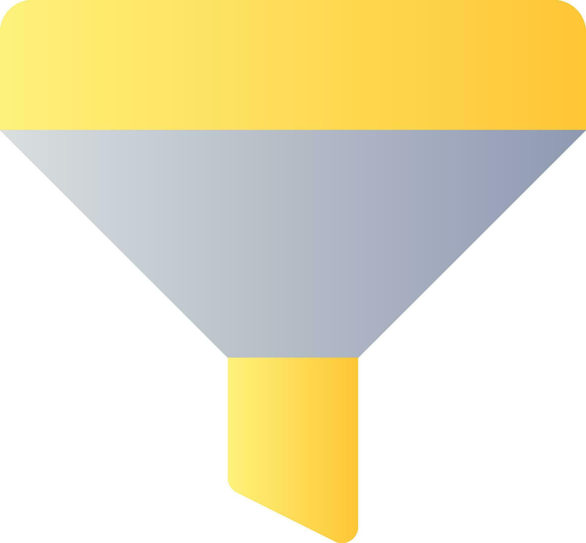 Funnel flat gradient color ui icon. Customer journey. Making purchase. Online marketplace. Boost ...