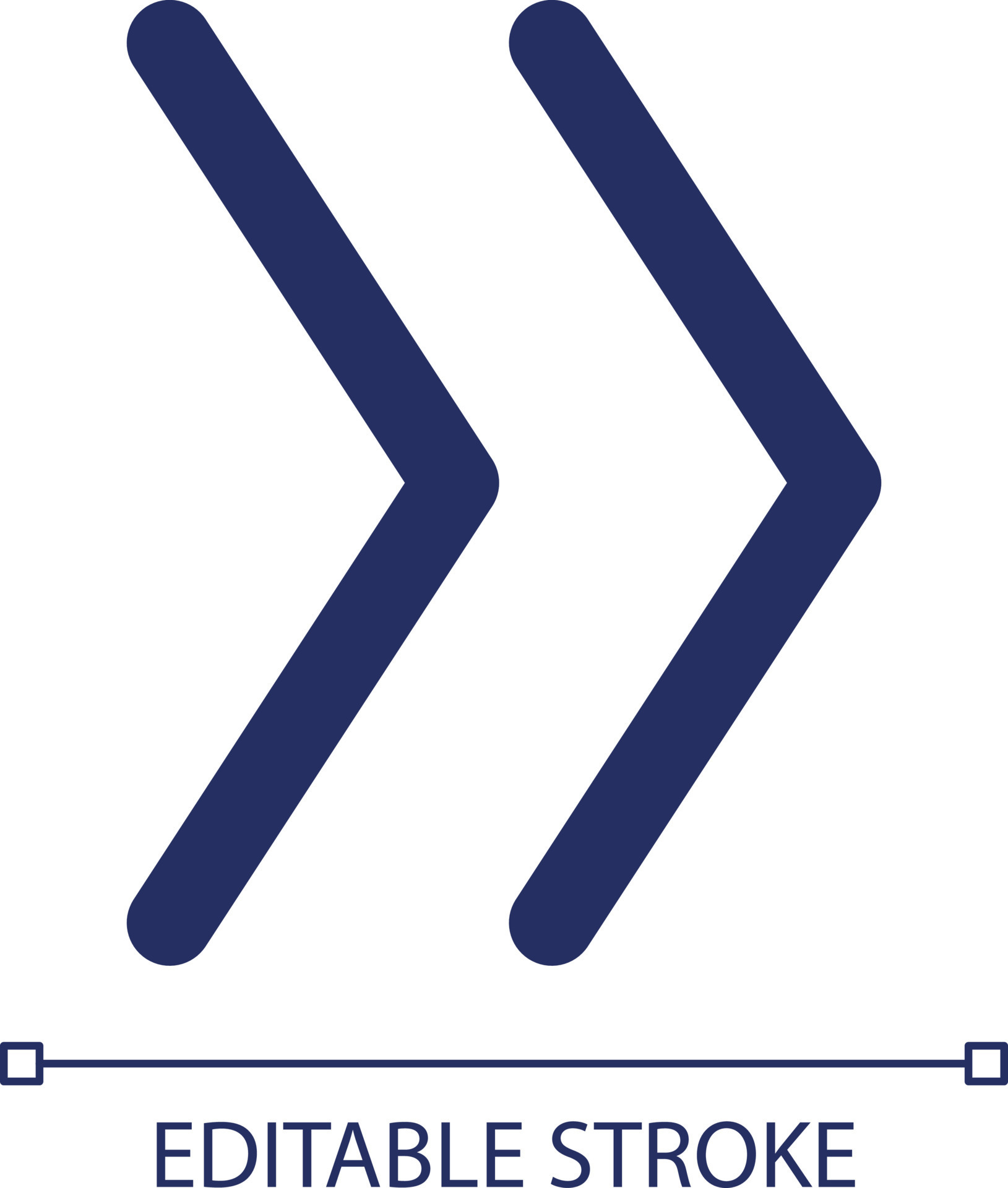 Skip to end RGB color ui icon. Move to final song. Multimedia player control. Simple line ...