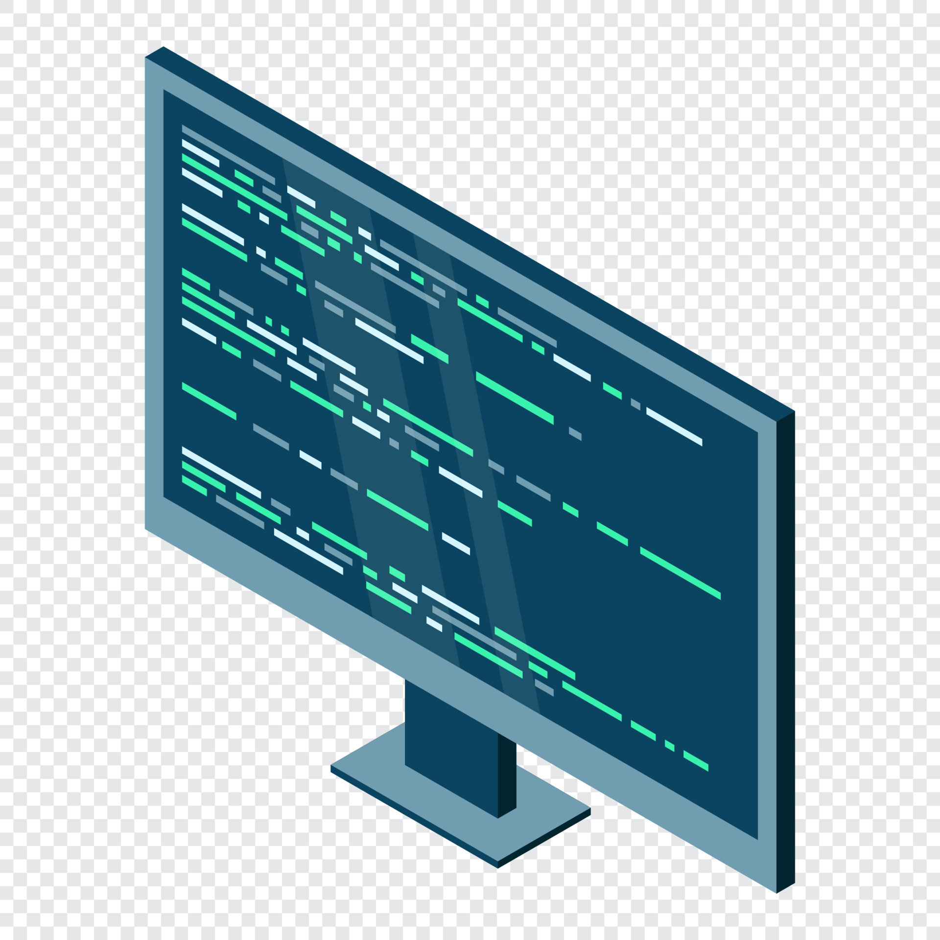 Isometric monitor. Computer monitor isometric desktop. Modern monitor ... Isometric monitor. Computer monitor isometric desktop. Modern monitor ...