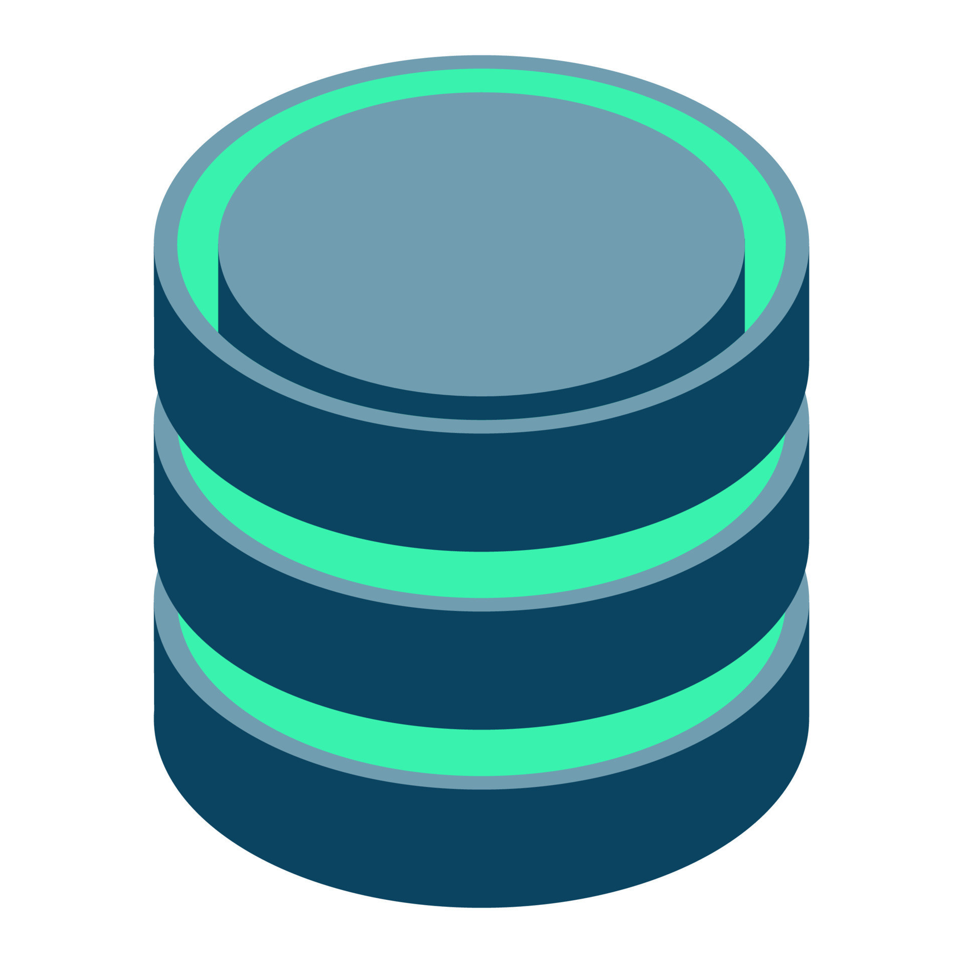 Isometric Cloud Database Cloud Computing And File Cloud Storage Modern Technologies Vector