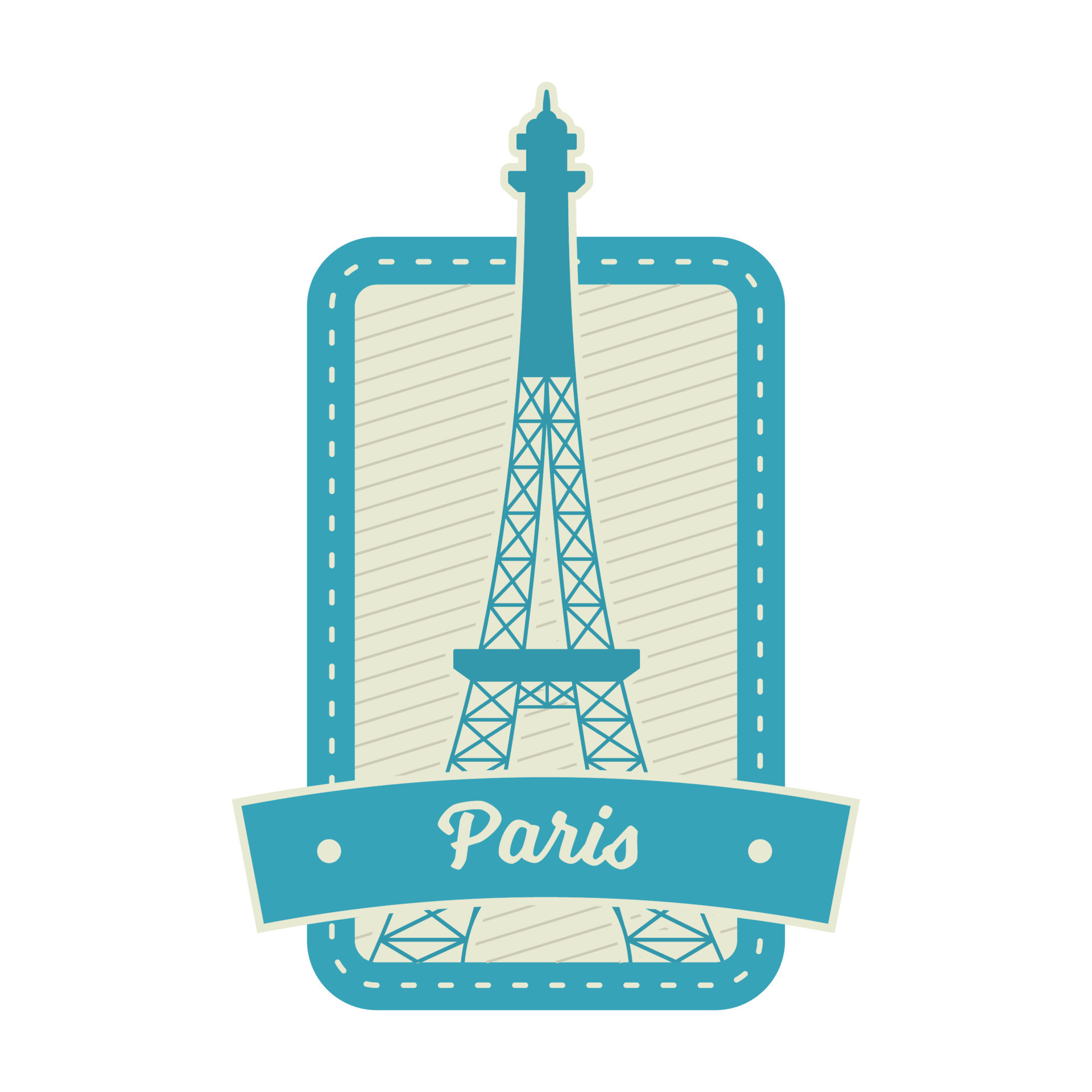 Paris Stamp