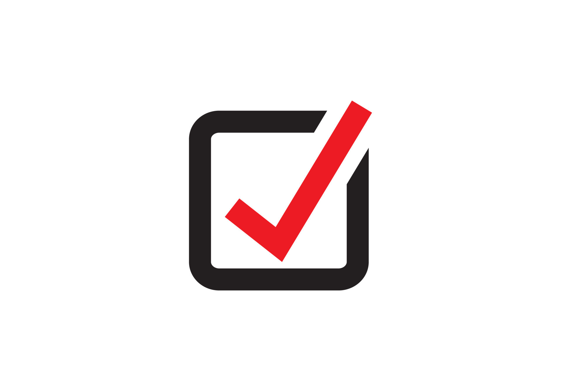 Checkbox icon vector illustration on background 23794397 Vector Art at ...