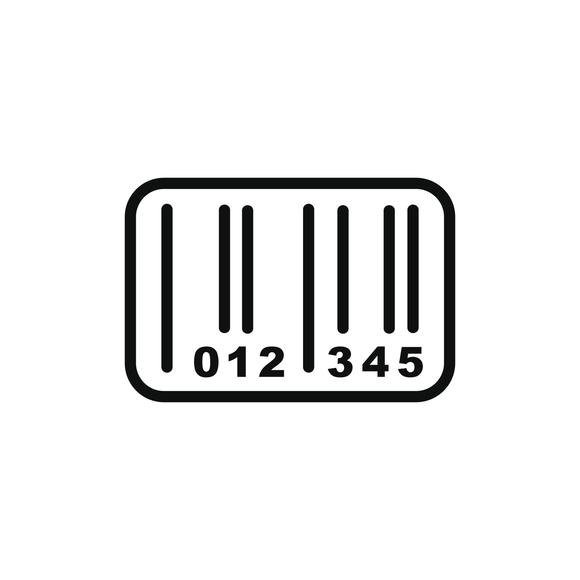 Bar Code Icon Isolated On White Background 23794972 Vector Art At Vecteezy