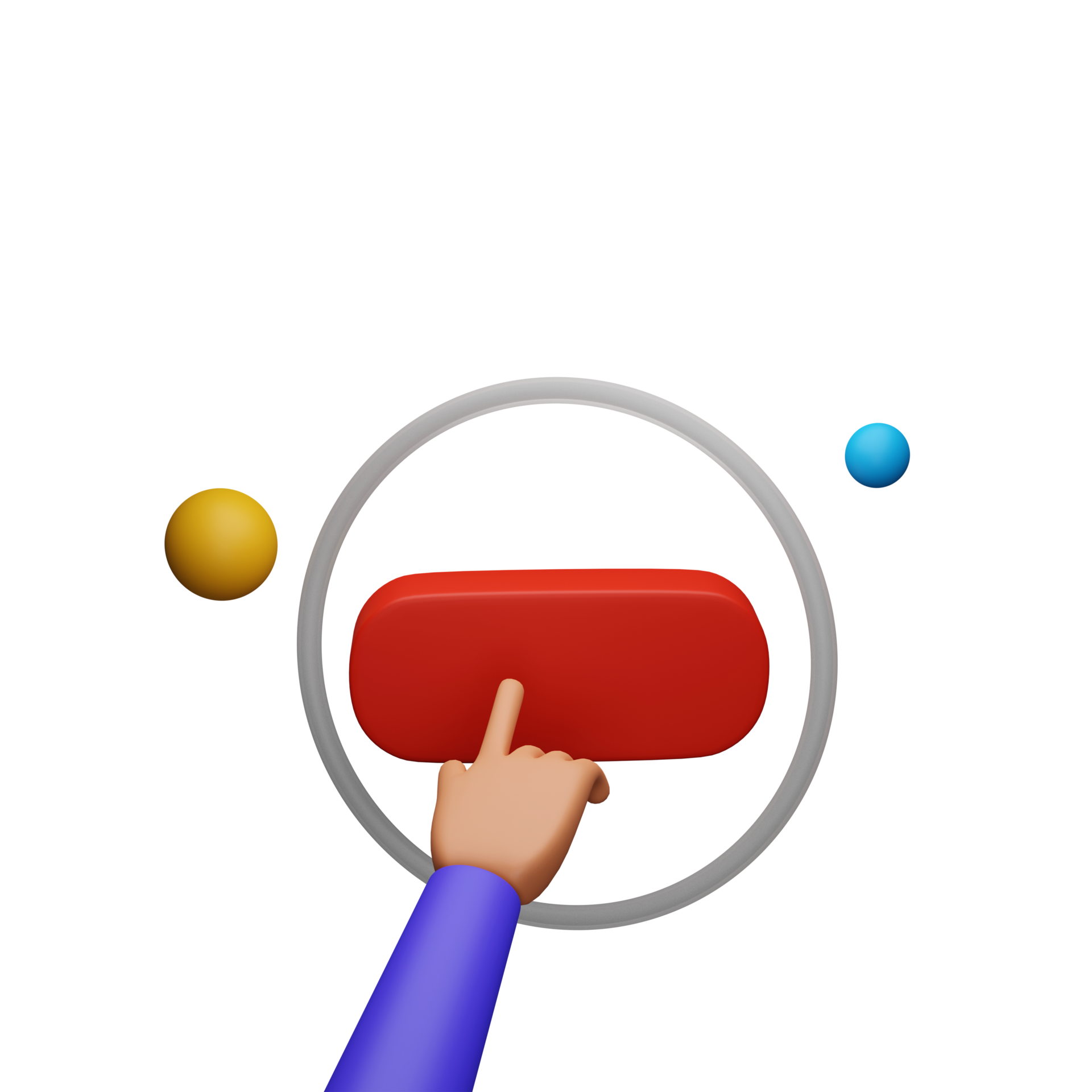 3D Rendering of Human Hand Pushing Button. 23799214 PNG 3D Rendering of Human Hand Pushing Button. 23799214 PNG
