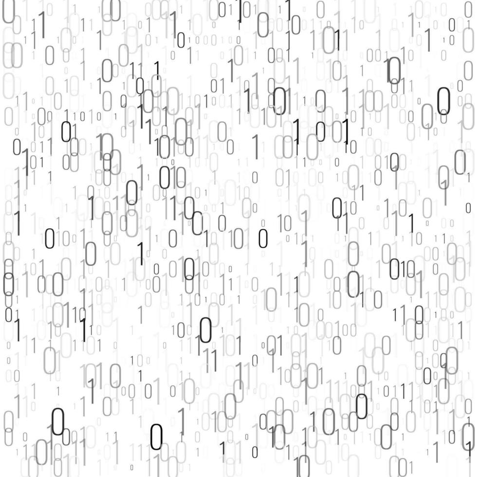 Binary Code Digital Technology Background Computer Data By 0 And 1 Algorithm Binary Data Code