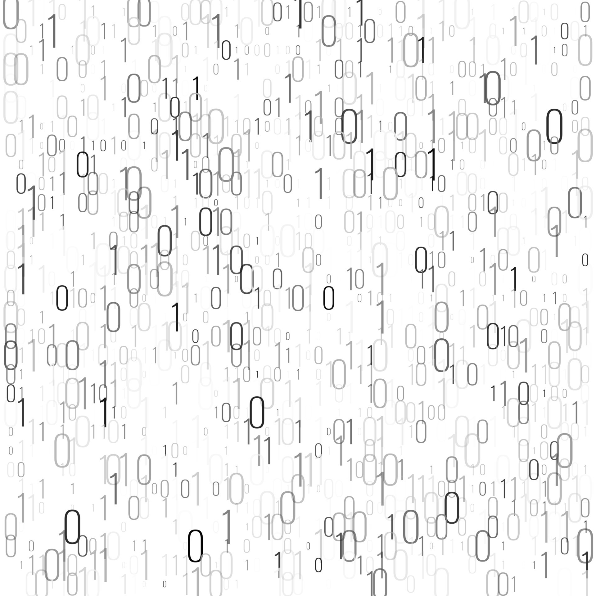Binary Code Digital Technology Background Computer Data By 0 And 1 Algorithm Binary Data Code