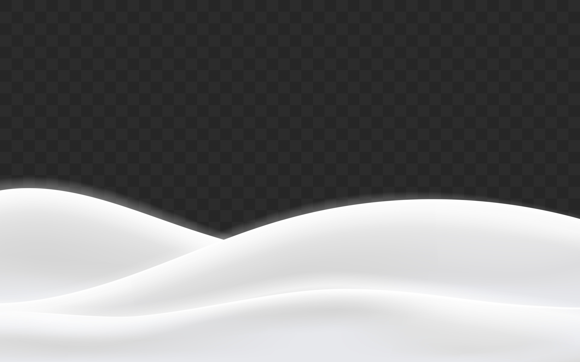 Snowy hills winter background. Landscape with snow covered hills ...