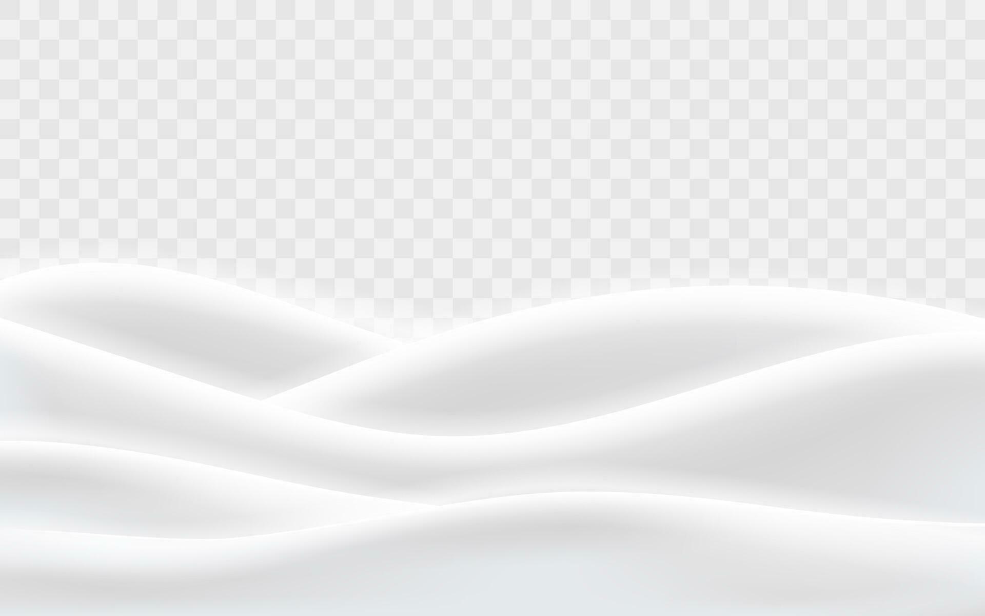 Snowy hills winter background. Landscape with snow covered hills ...