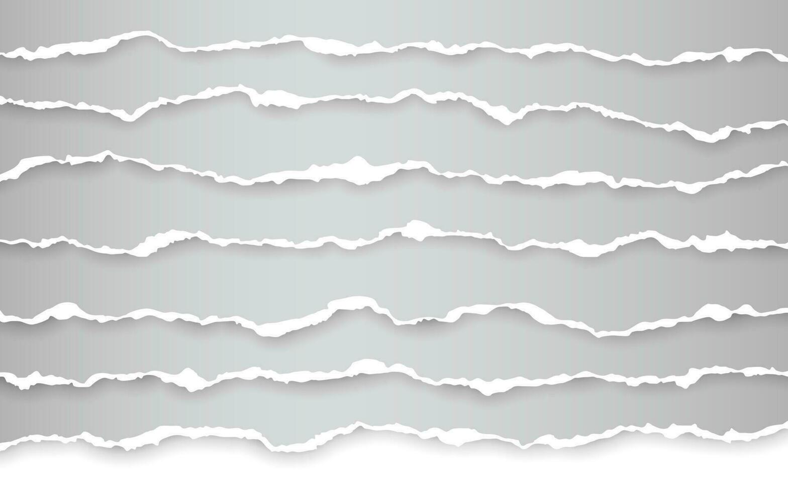 Horizontal torn paper edge. Ripped squared horizontal white paper ... Horizontal torn paper edge. Ripped squared horizontal white paper ...