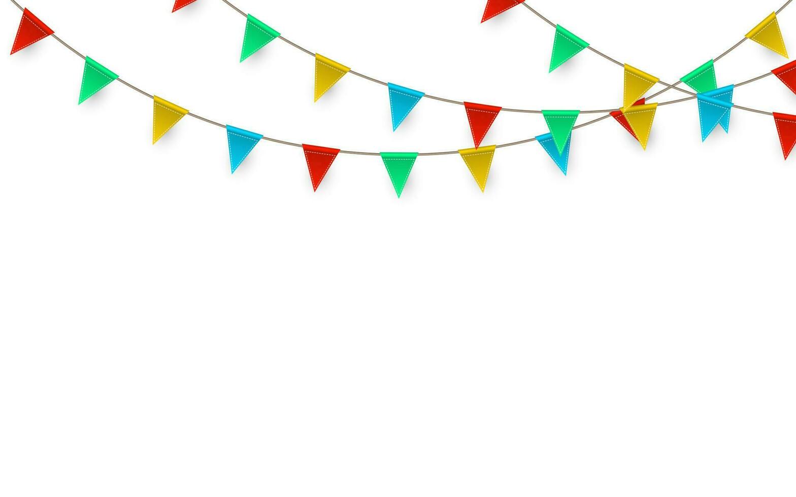 Celebration carnival. Party background with flags. Luxury greeting card ...