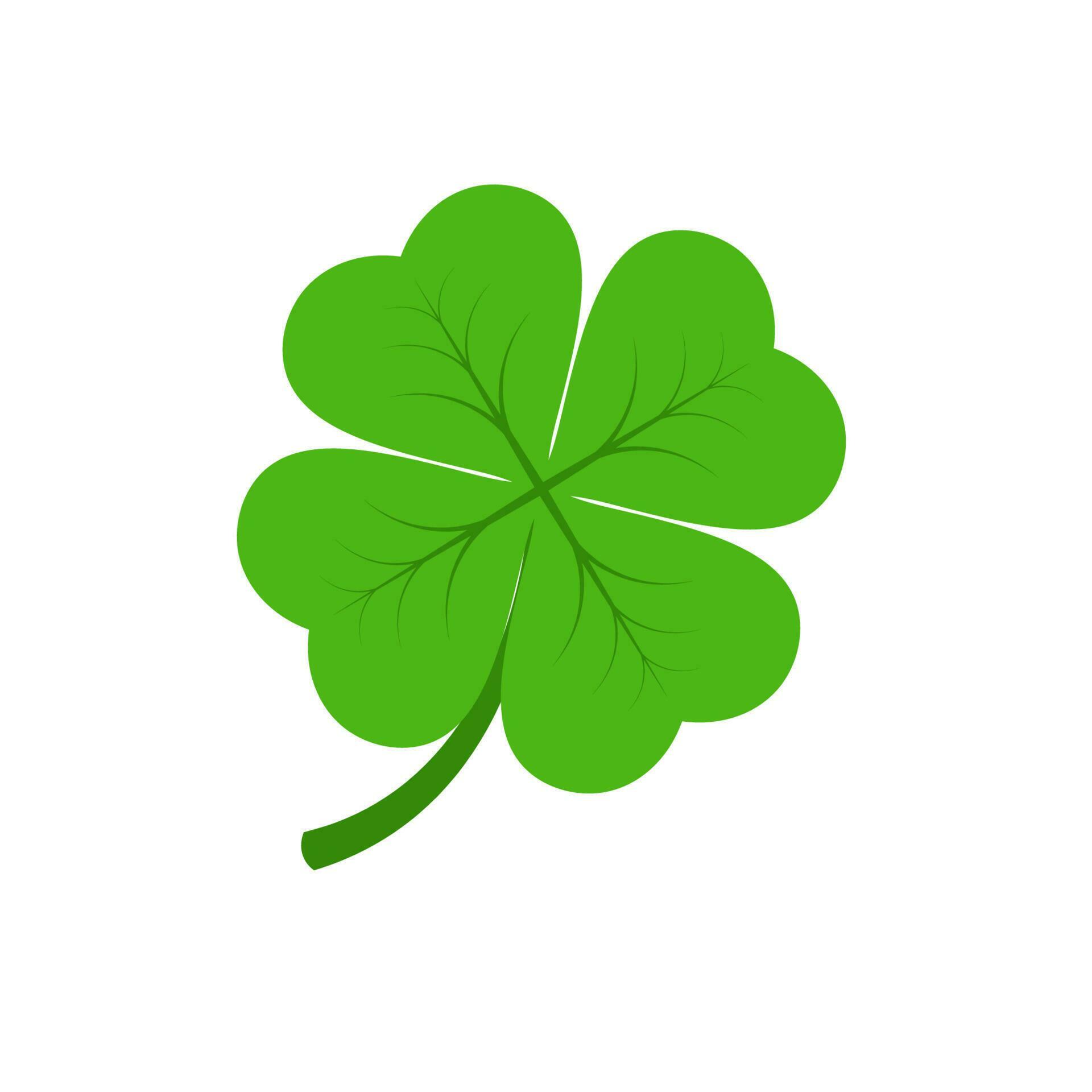 clover leaf vector isolated on white background 23810336 Vector Art at Vecteezy