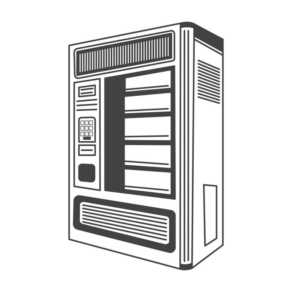 vending machine Stock Illustration vintage vending machine 23810973 ...