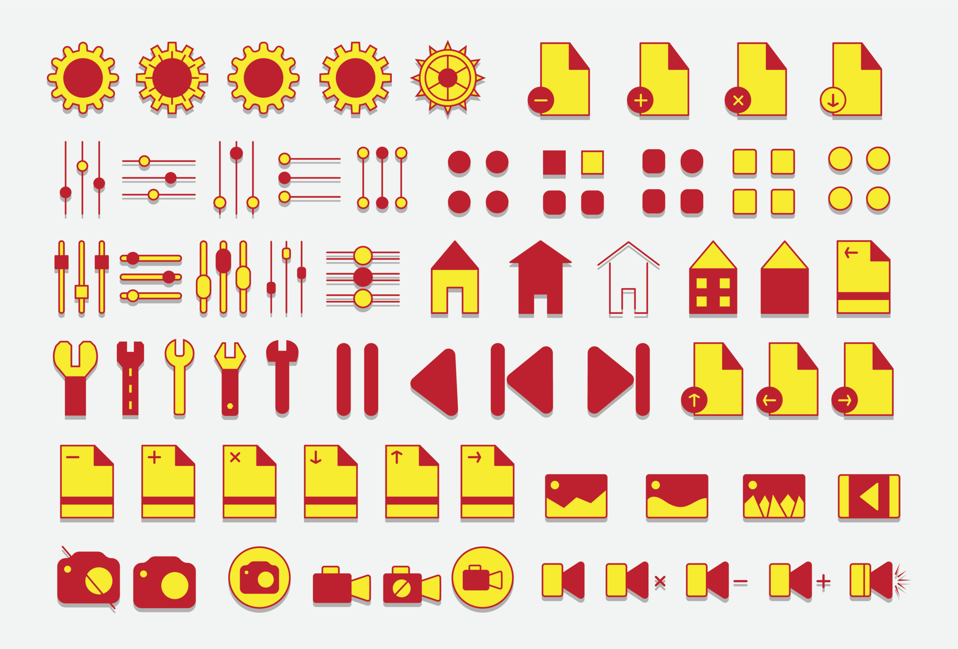 Set Of Ux Ui Web Icons Set Outline Icon Collection 23810990 Vector Art At Vecteezy