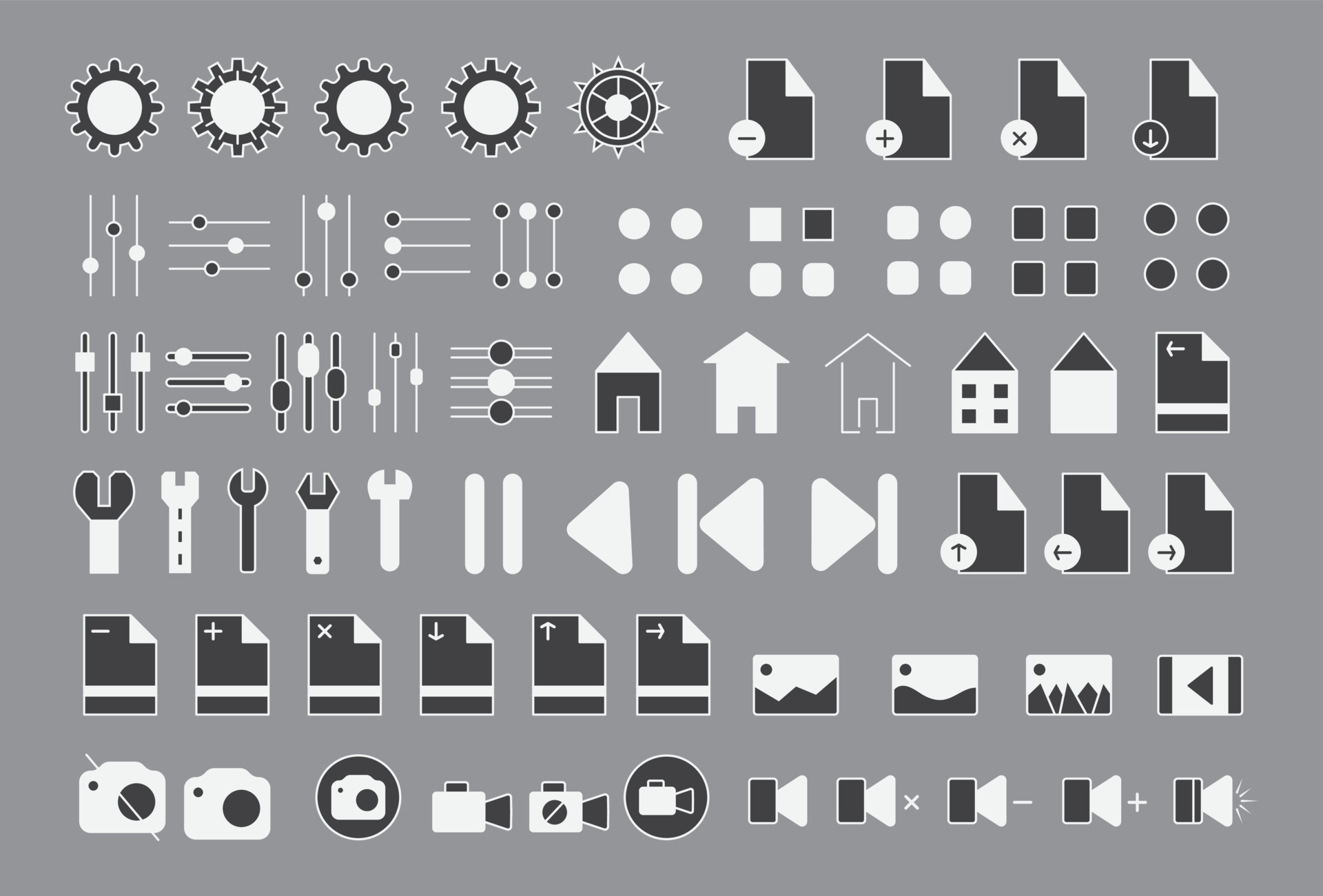 Set Of Ux Ui Web Icons Set Outline Icon Collection 23811008 Vector Art At Vecteezy