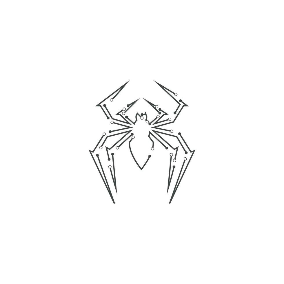 Spider Vector icon illustration design 23812592 Vector Art at Vecteezy