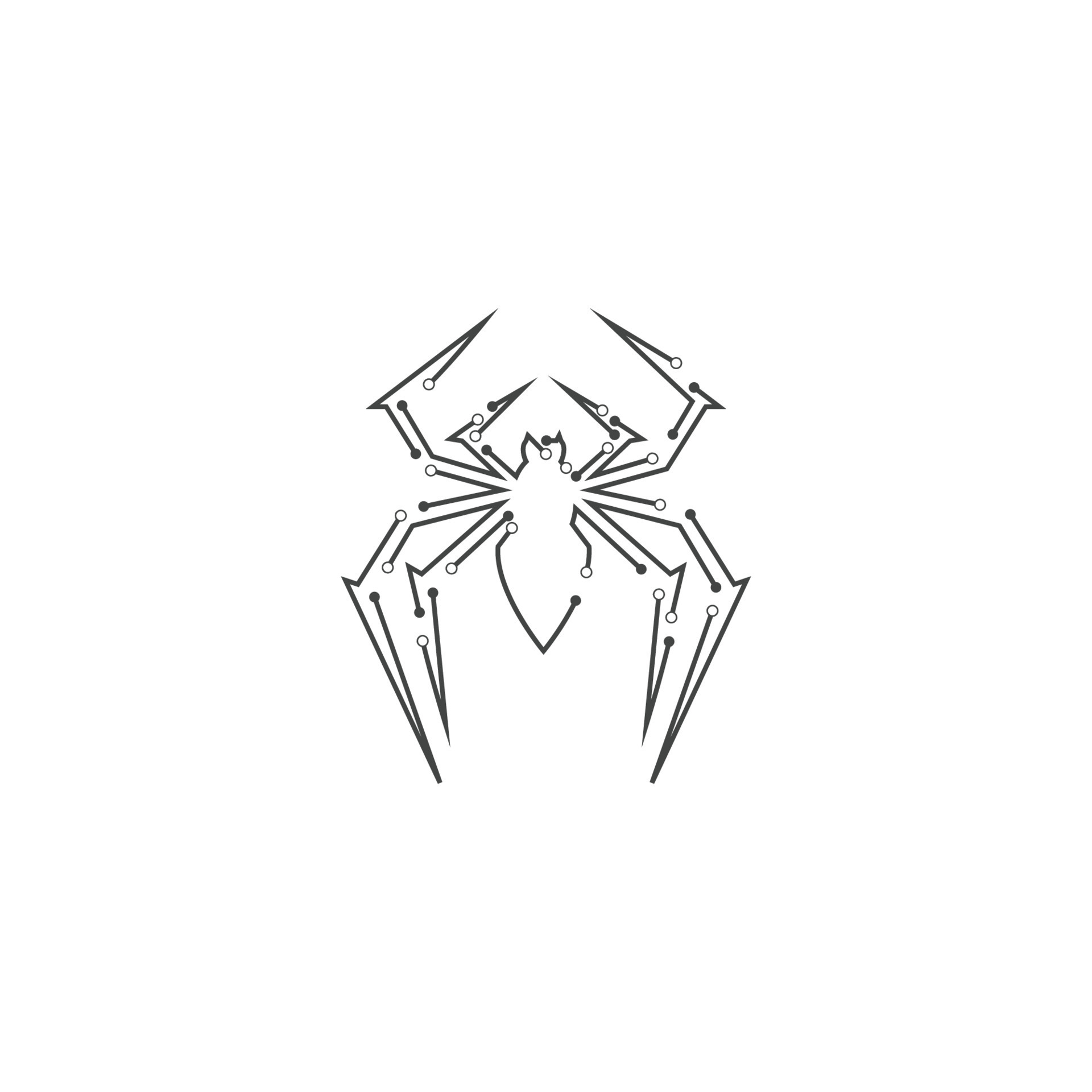 Spider Vector icon illustration design 23812592 Vector Art at Vecteezy