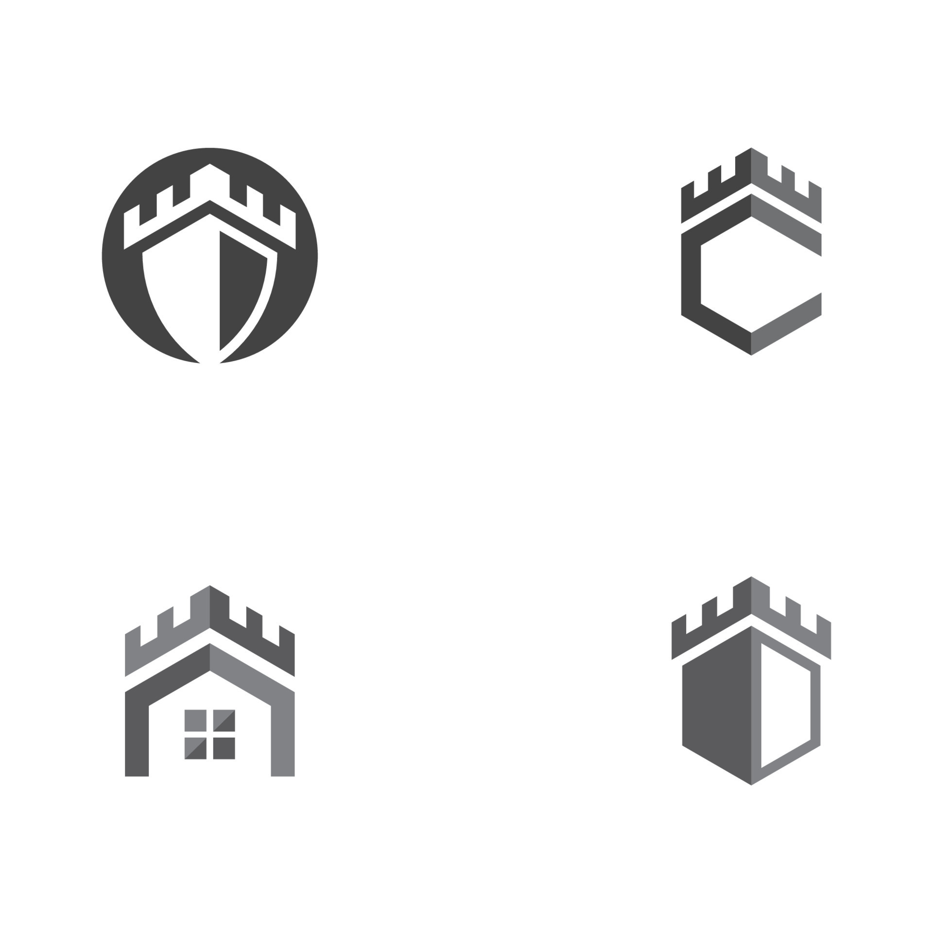 Castle vector illustration icon 23812743 Vector Art at Vecteezy