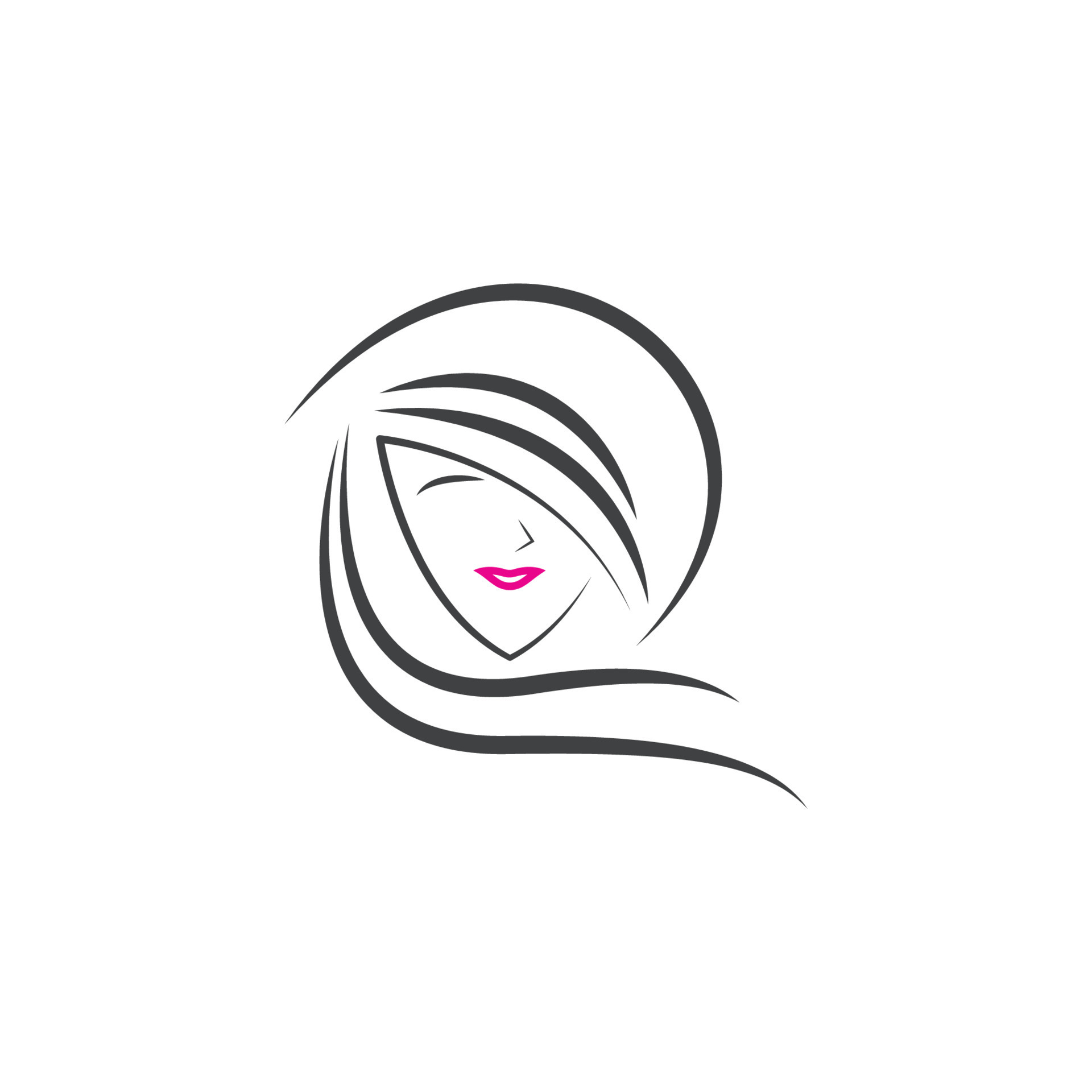 Woman Face Silhouette 23812769 Vector Art At Vecteezy