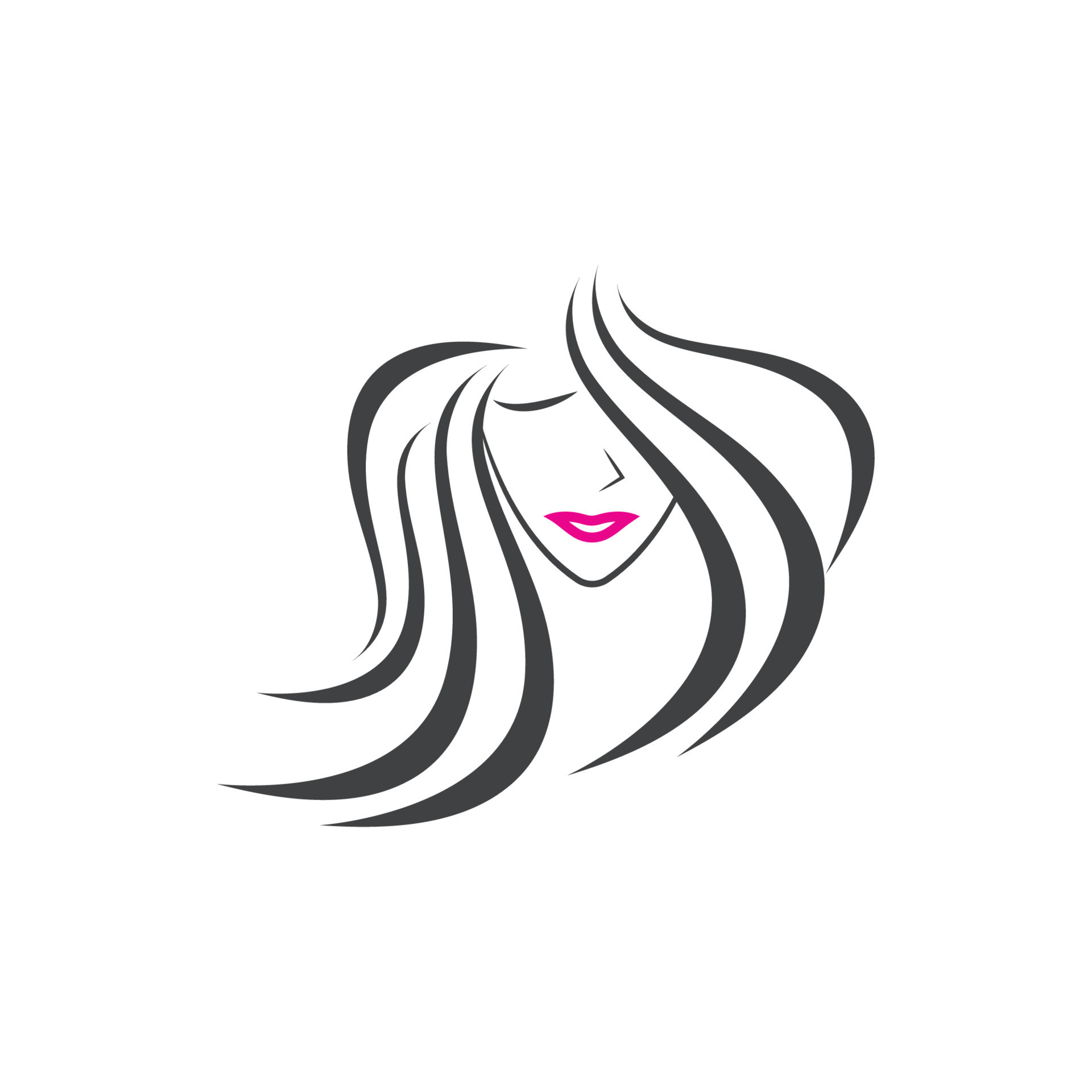 Woman Face Silhouette 23812886 Vector Art At Vecteezy