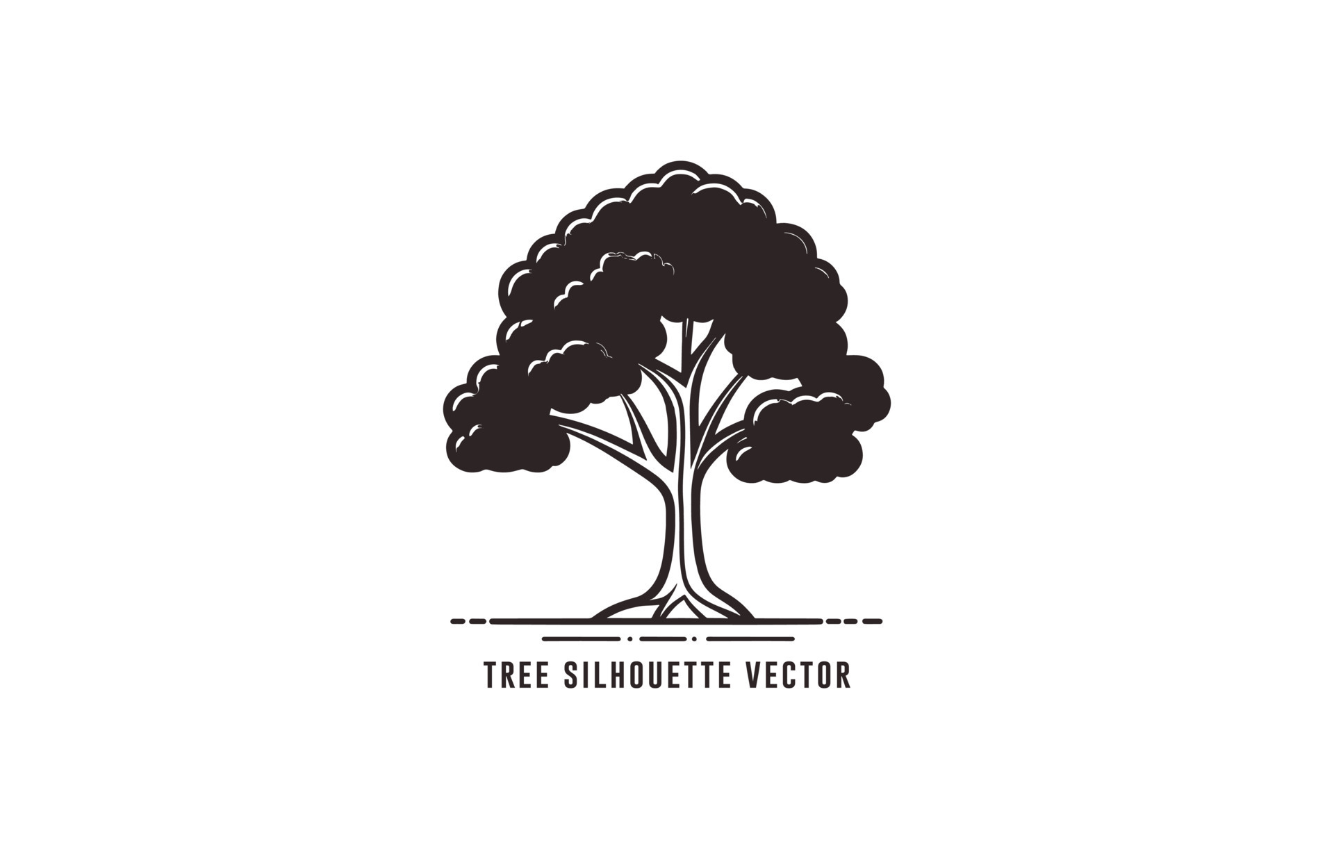 Tree outline sketch drawing vector, Tree logo icon, Tree logo art drawing, plant clean simple ...