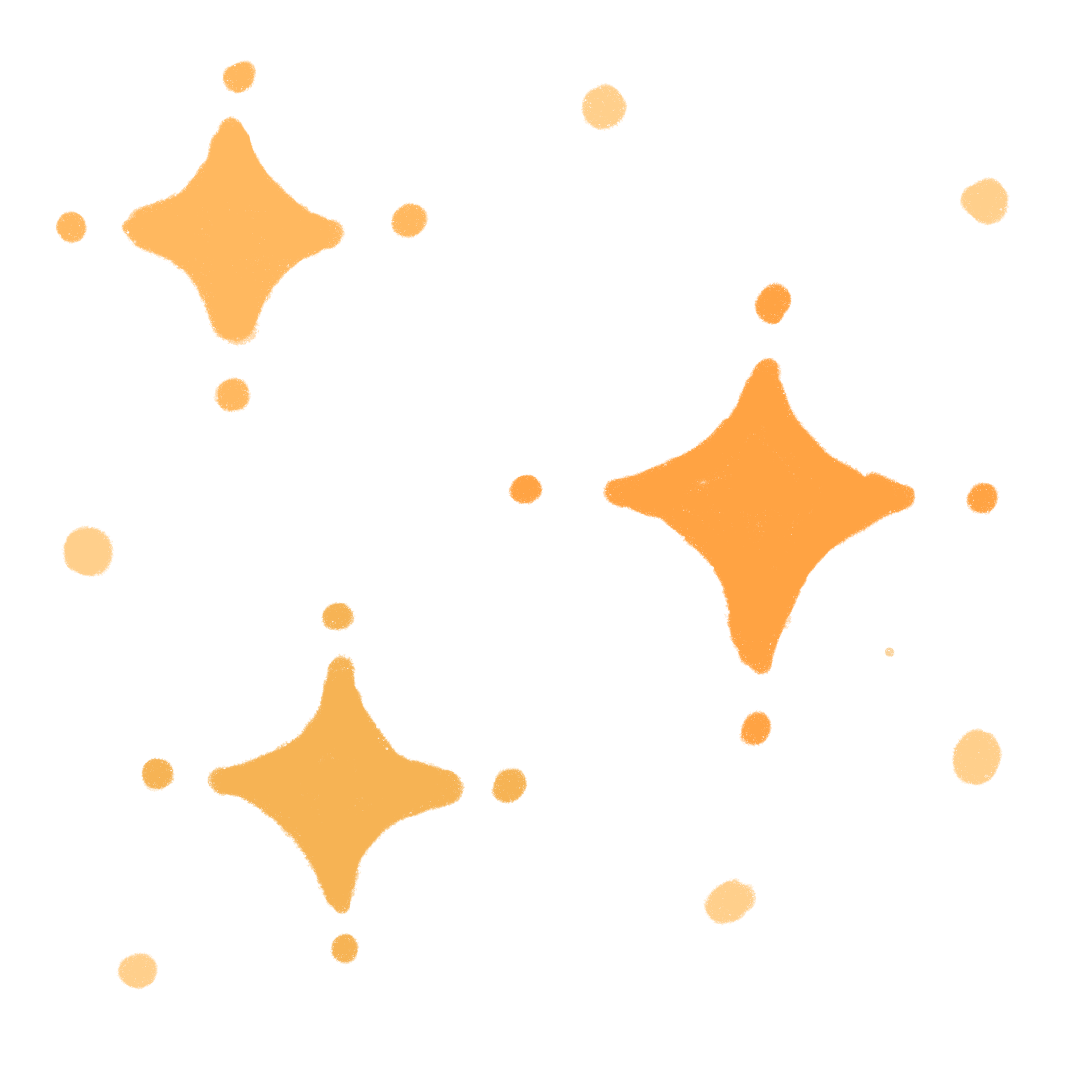 Cute simple sparkle star and heart 23816742 PNG