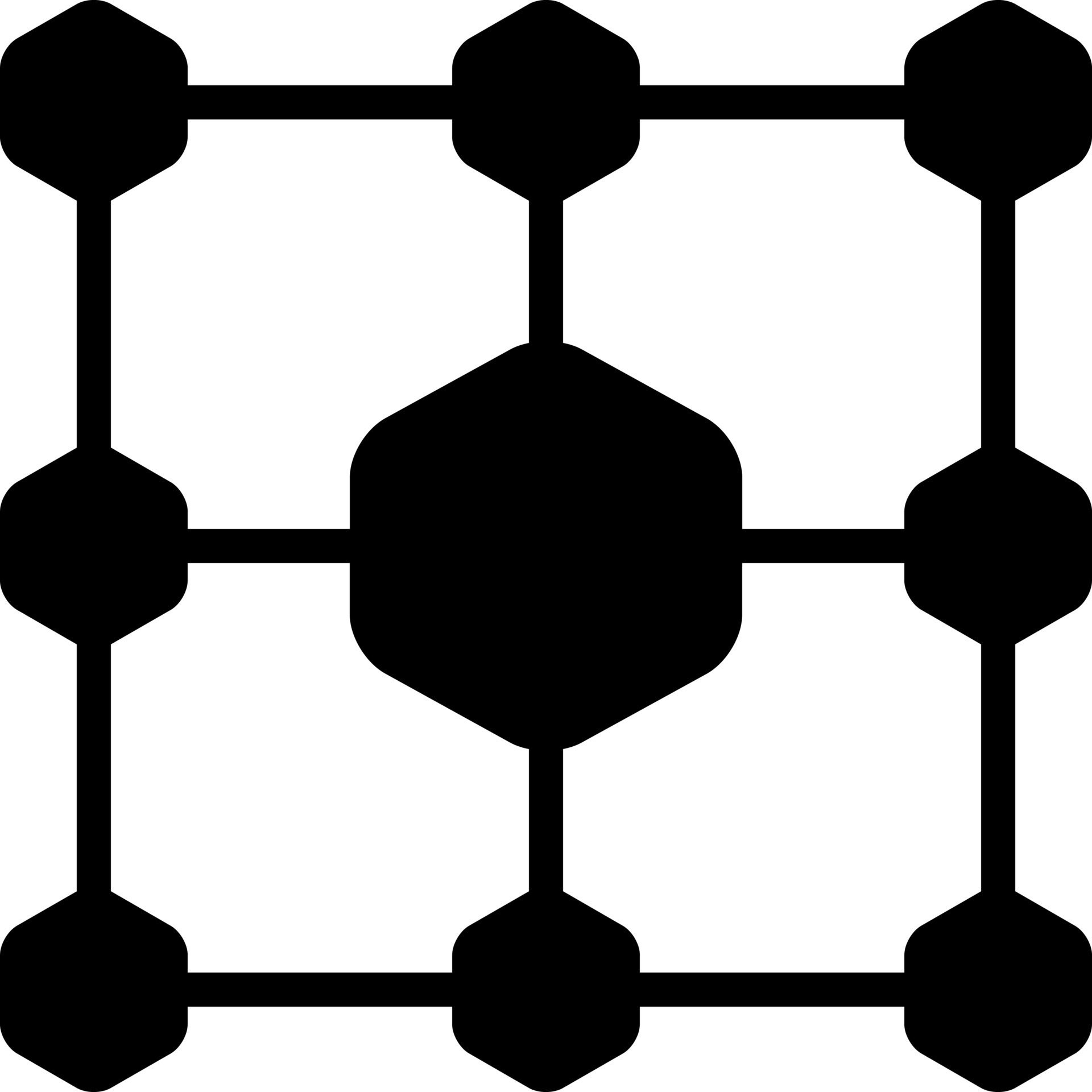solid icon for network structure 23817633 Vector Art at Vecteezy