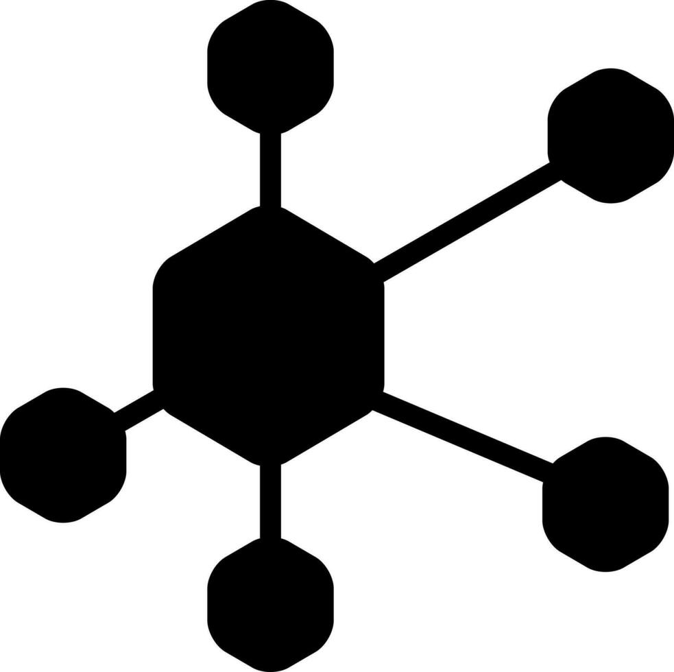 solid icon for network 23818218 Vector Art at Vecteezy