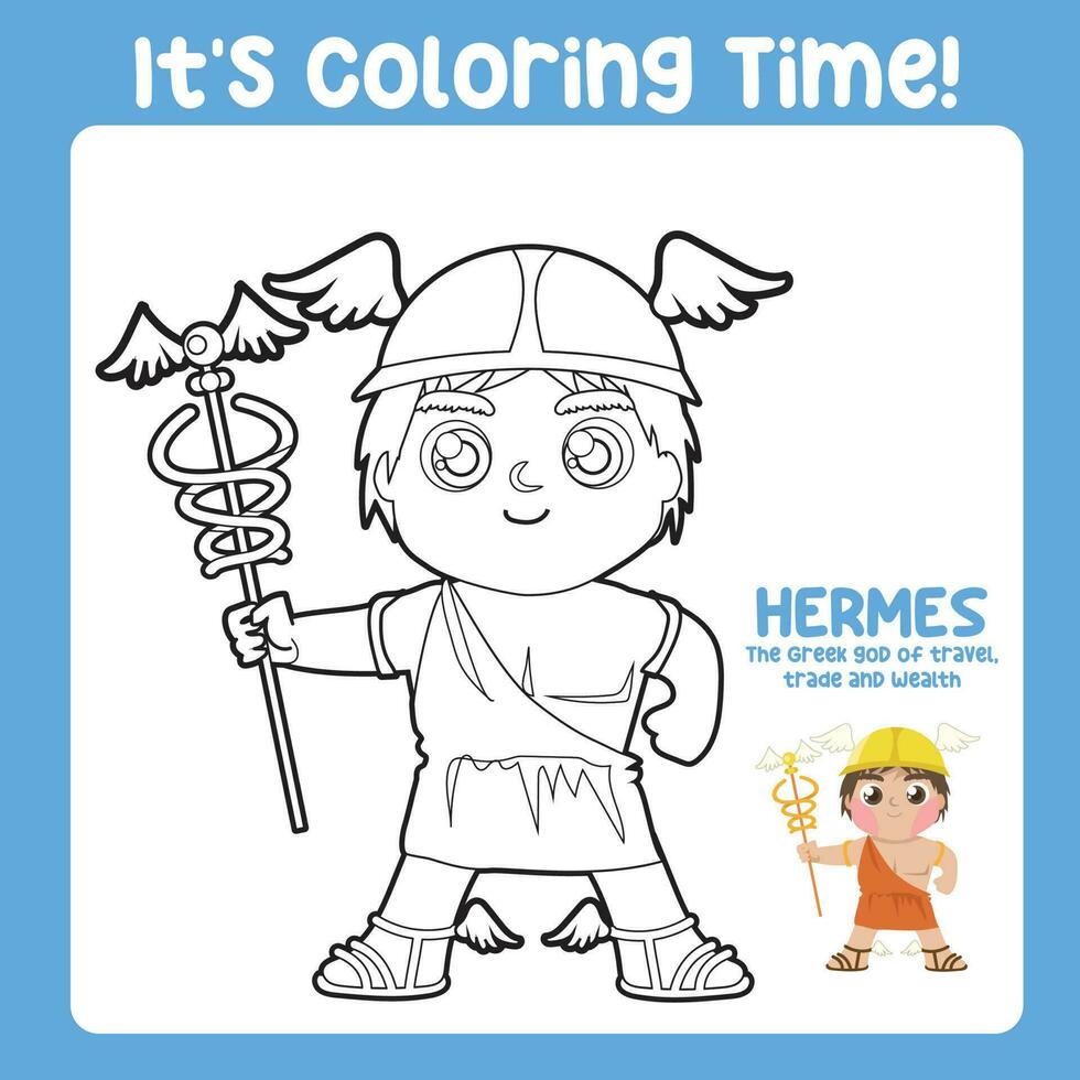 Greek Warrior Coloring Pages