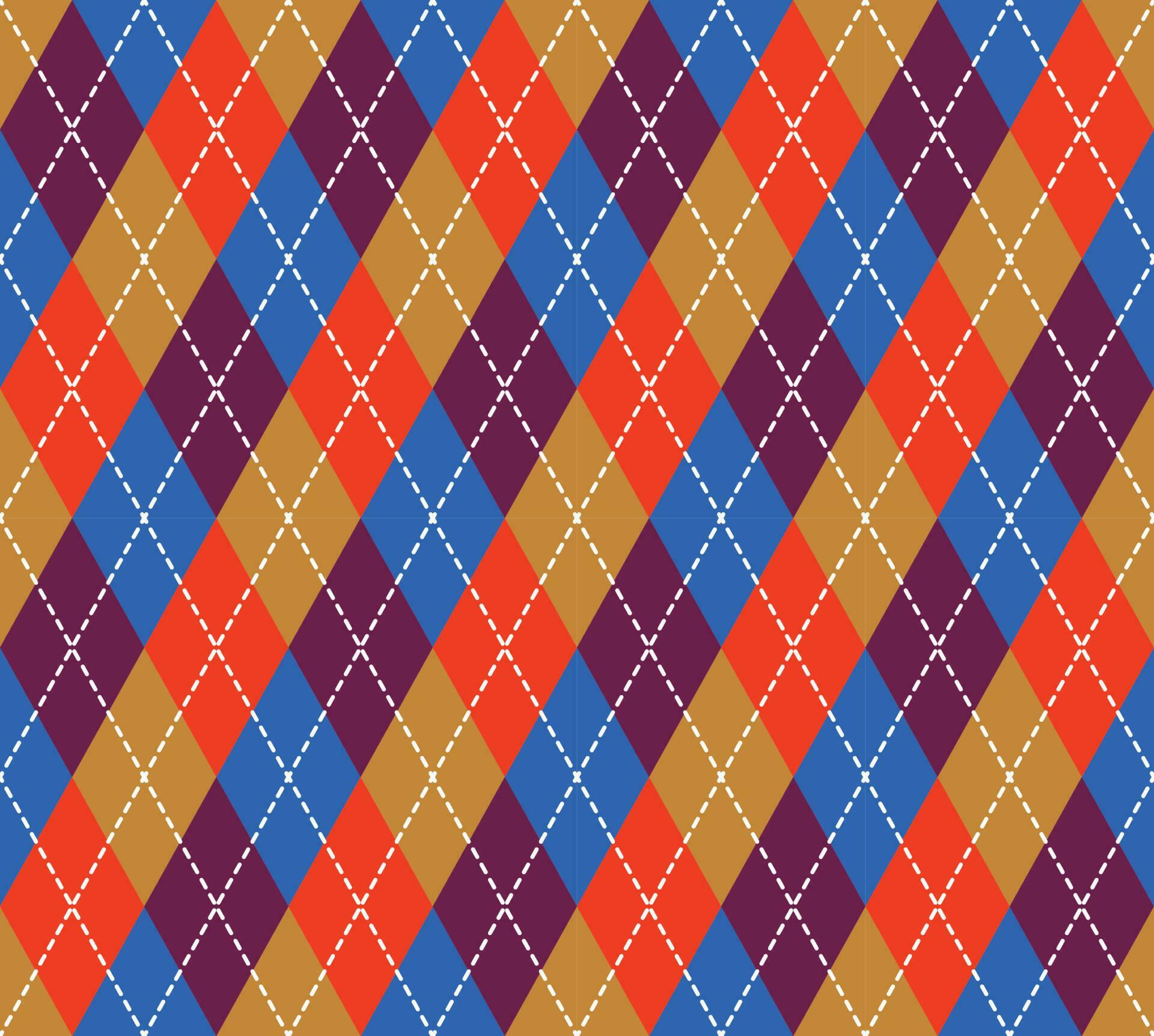 Argyle Pattern vector ,Fabric texture background 23820042 Vector Art at ...