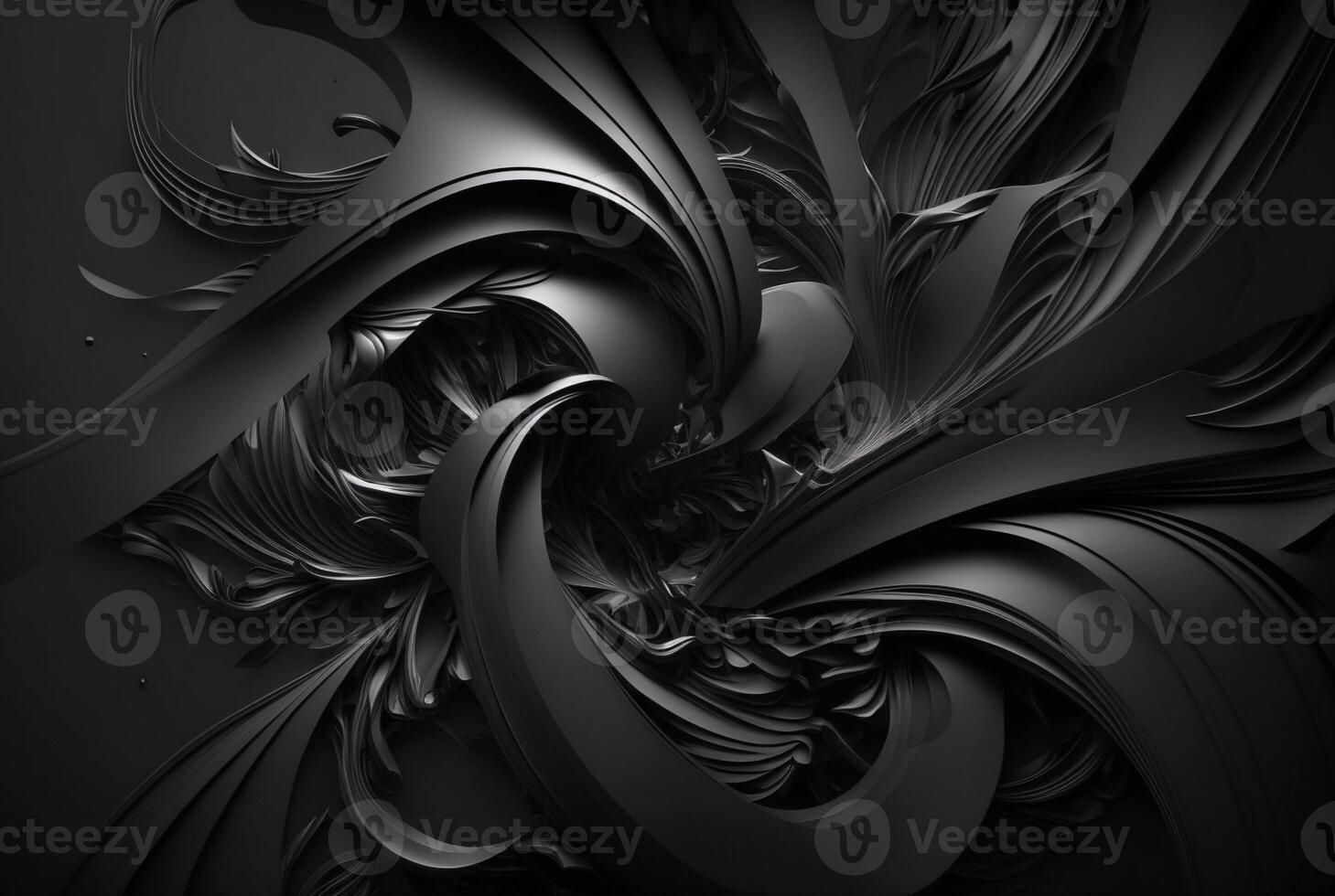 smooth black background, abstract wallpaper. 23820374 Stock Photo at ...
