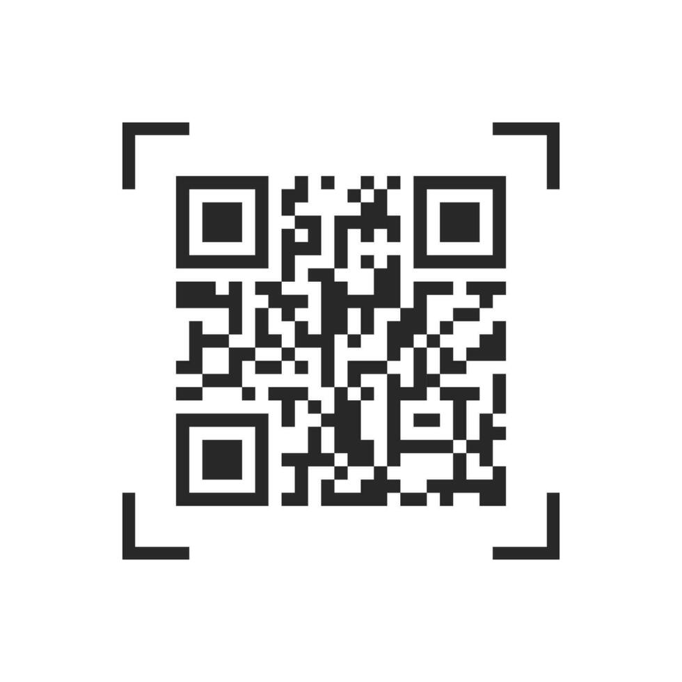 QR code vector isolated on white background 23822471 Vector Art at Vecteezy