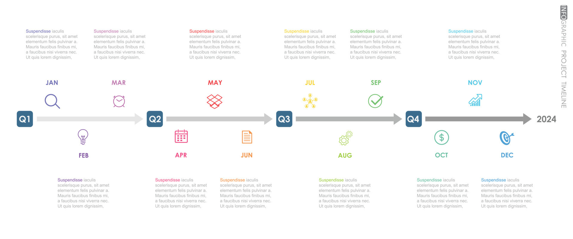 Project Timeline Infographic