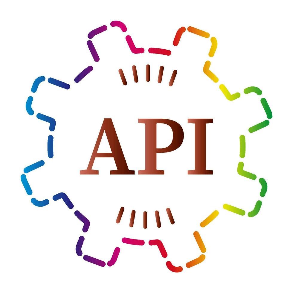 Vector Api Setting Vector Icon On Isolated Background Free Vector Illustration 23831620 Vector